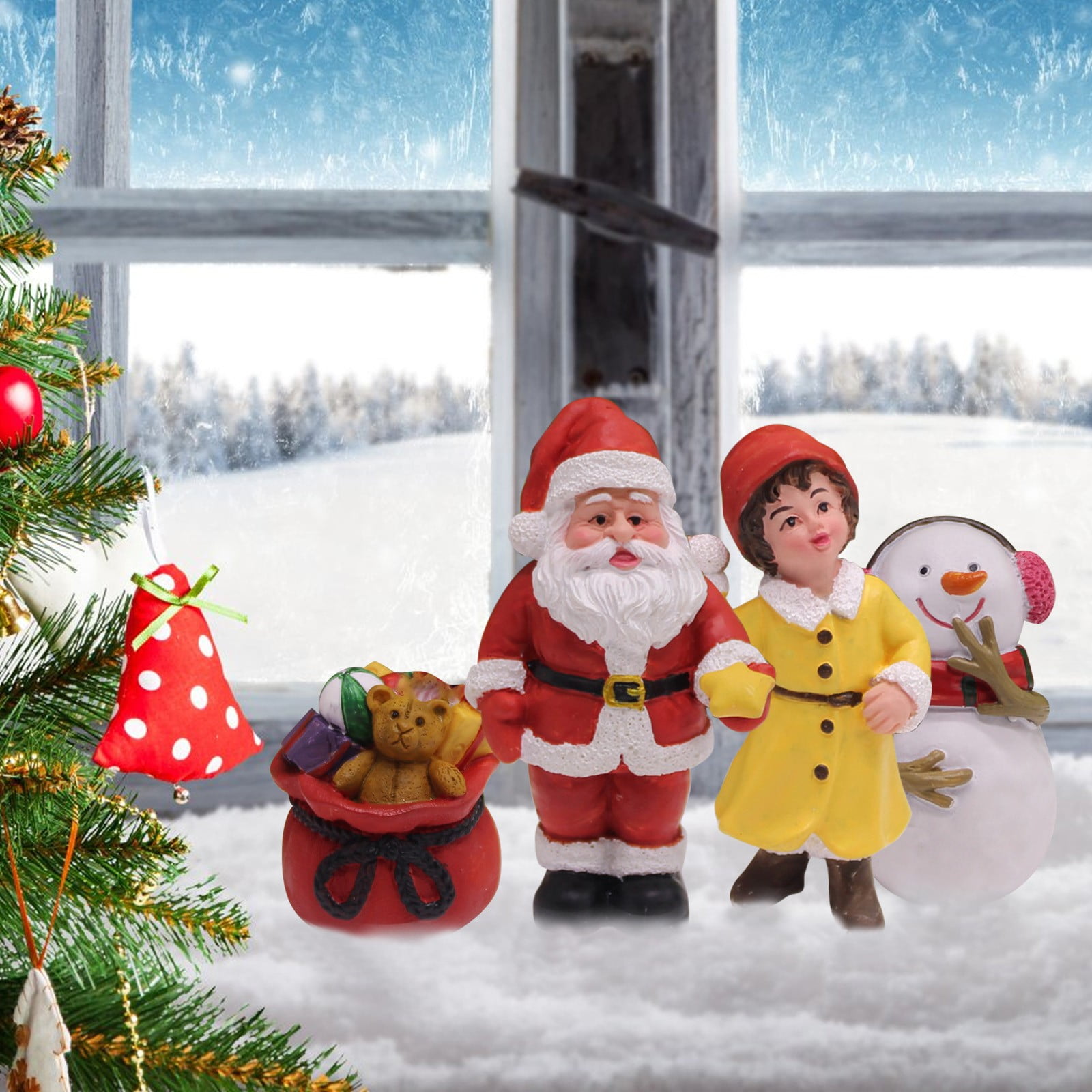 Clearance Sale! Santa Claus Decor Santa Ornaments Santa Claus Ornaments ...