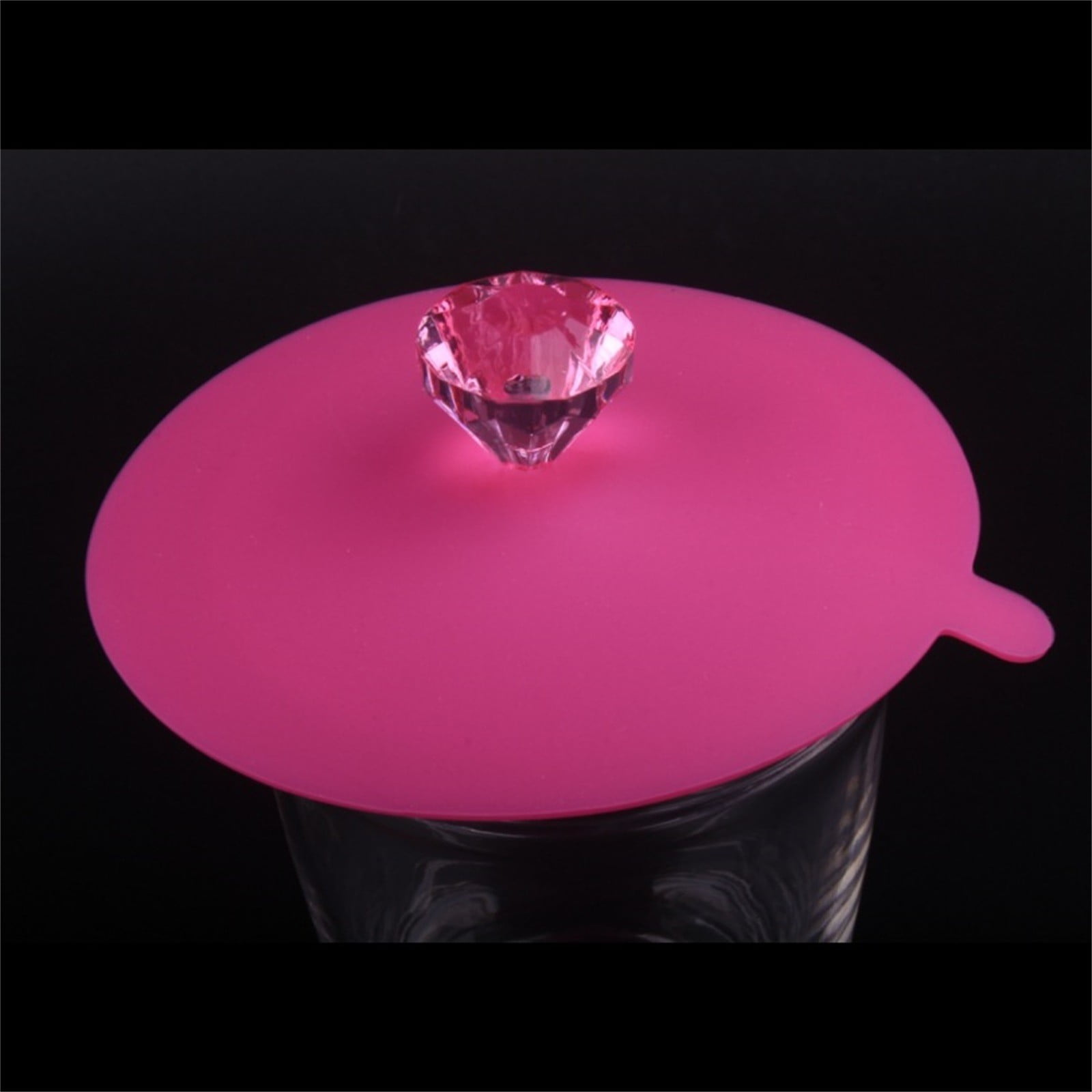 Clearance Sale!Silicone Diamond Cup-Cover Creative Diamond Cup-Cover ...