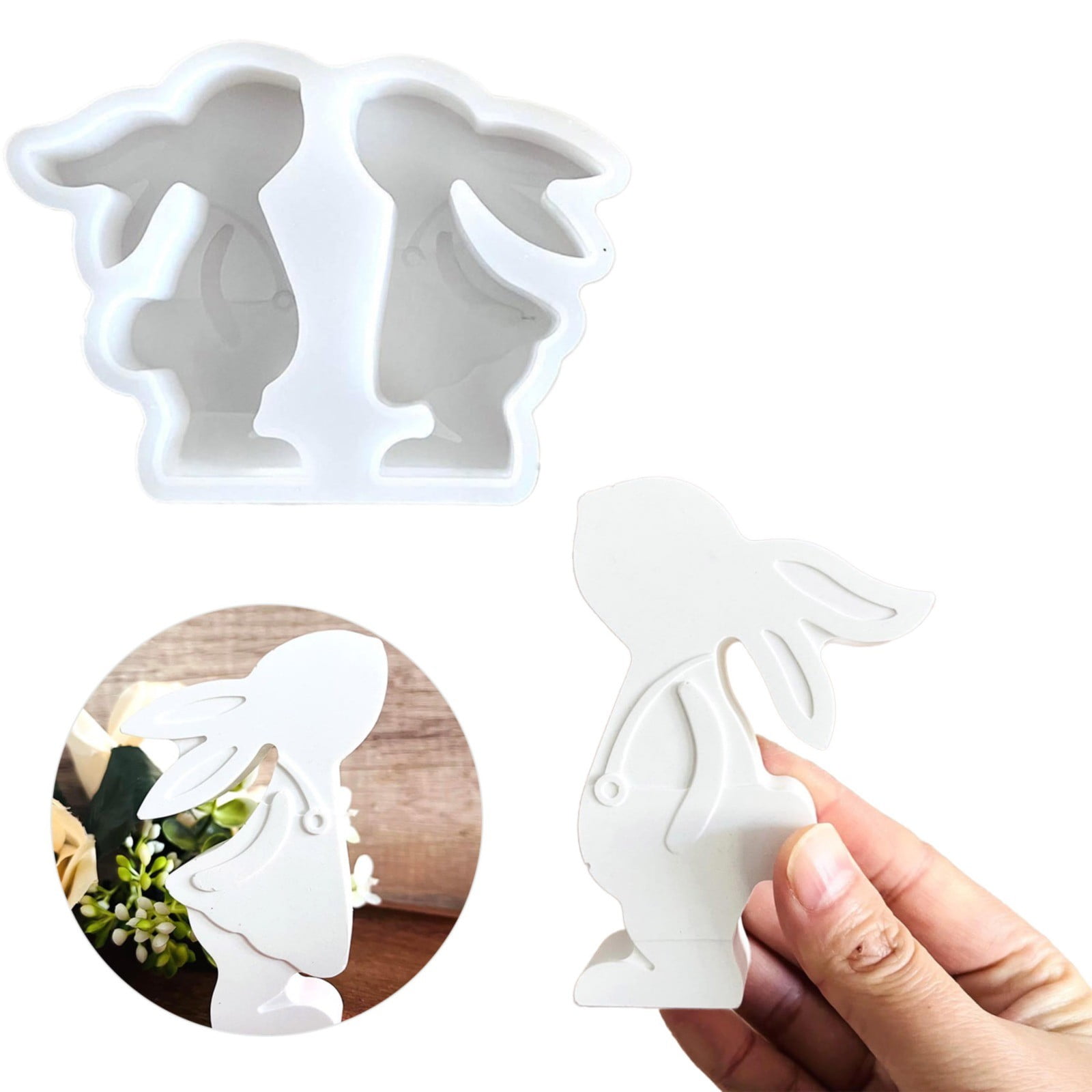 Clearance Sale!Silicone Moulds Easter Diy Silicone Mould Easter Casting ...