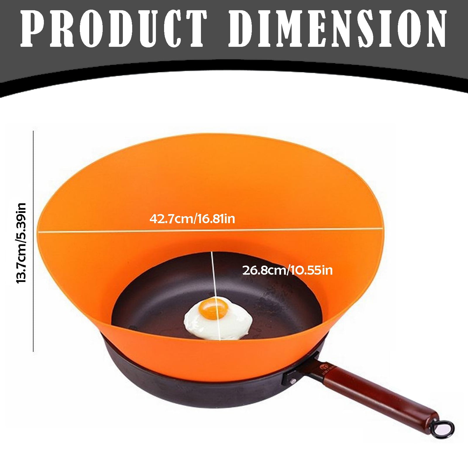 Clearance Sale！Silicone Splatter Guard Splatter Screen for Frying Pan ...