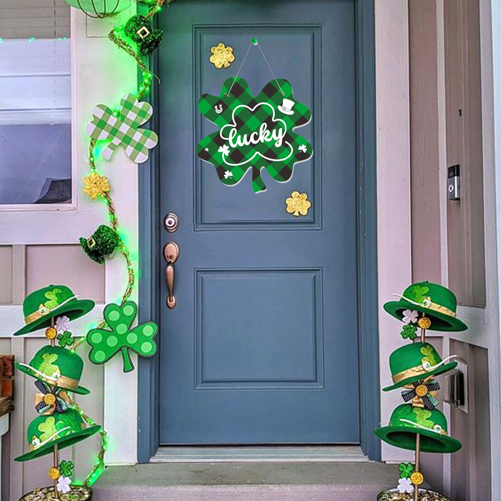 Clearance Sale!St Patricks Day Decoration,Hanging Decor,Welcome Sign St ...