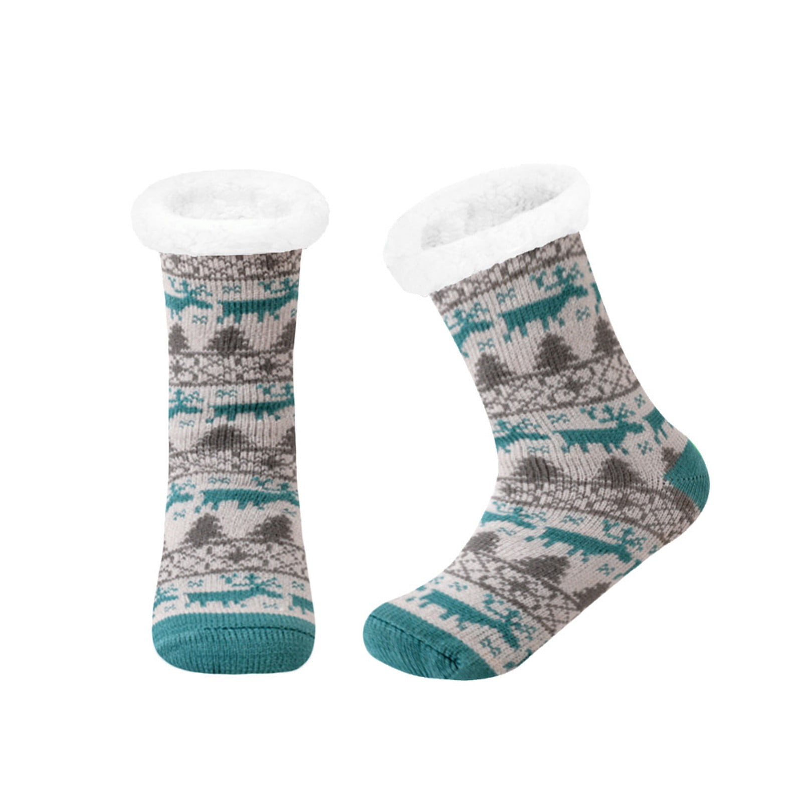 Clearance Sale Ukumplol Ankle Socks for Women Slipper Socks Christmas ...