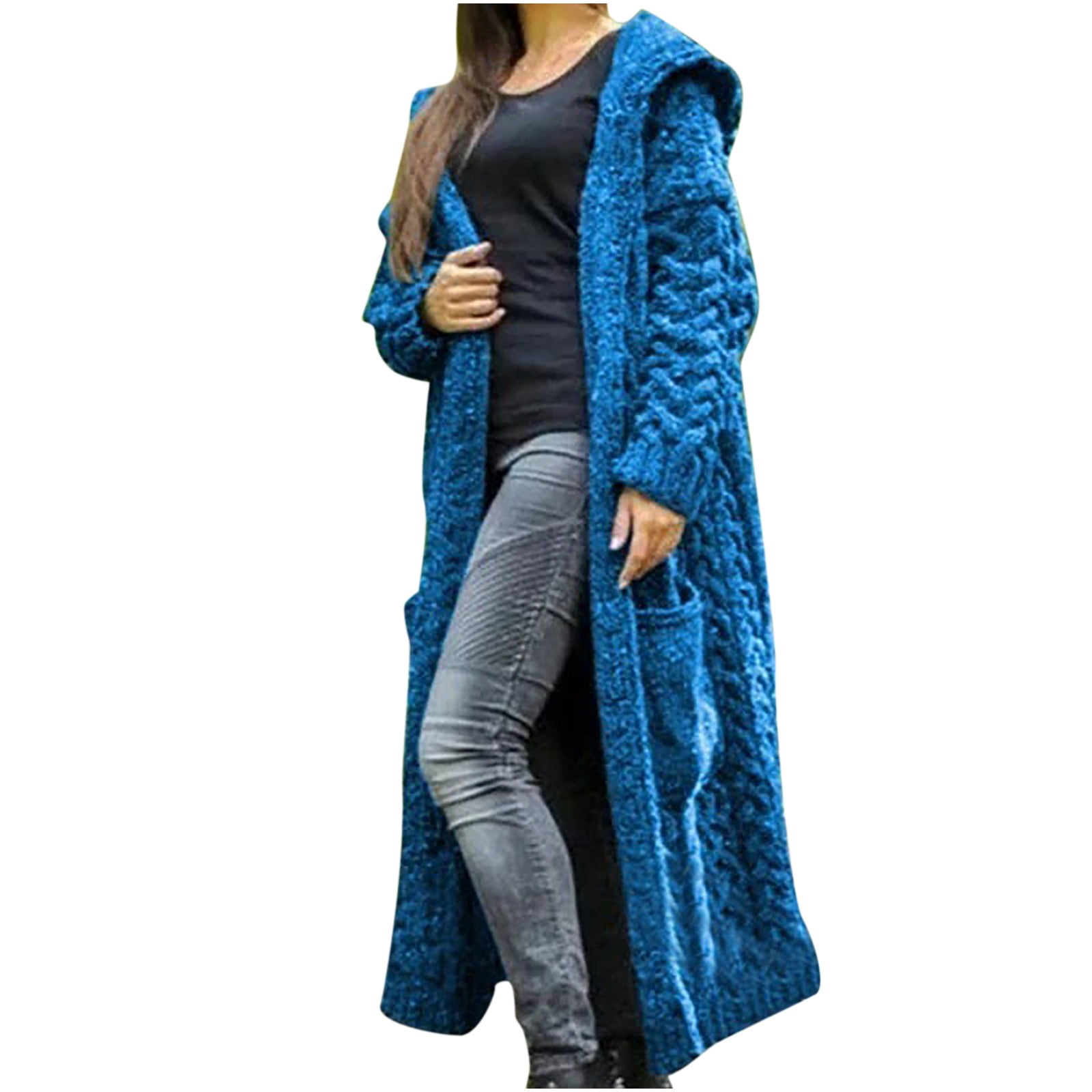 CLESALE Mujer Abrigo de Invierno, Moda Casual, Manga Larga, Color ...