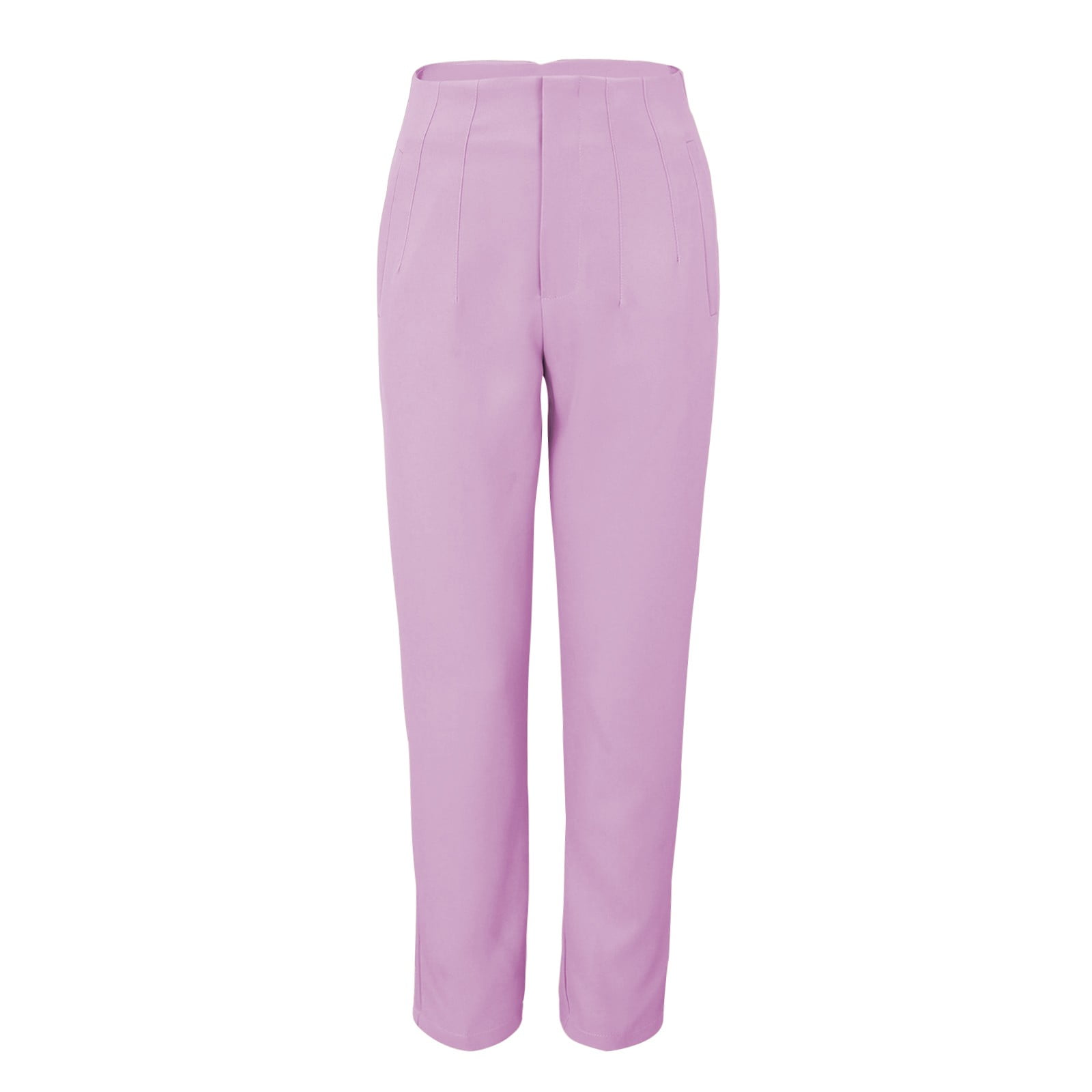 Women's High Waisted Dress Pants Slim Fit Stretchy Professional Office ...
