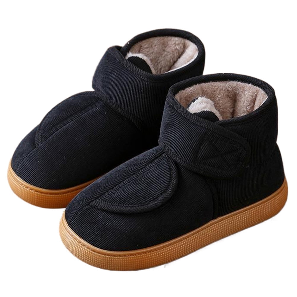 Women's Men's Diabetic Shoes Extra Wide Width Diabetic Boots Warm Slip ...