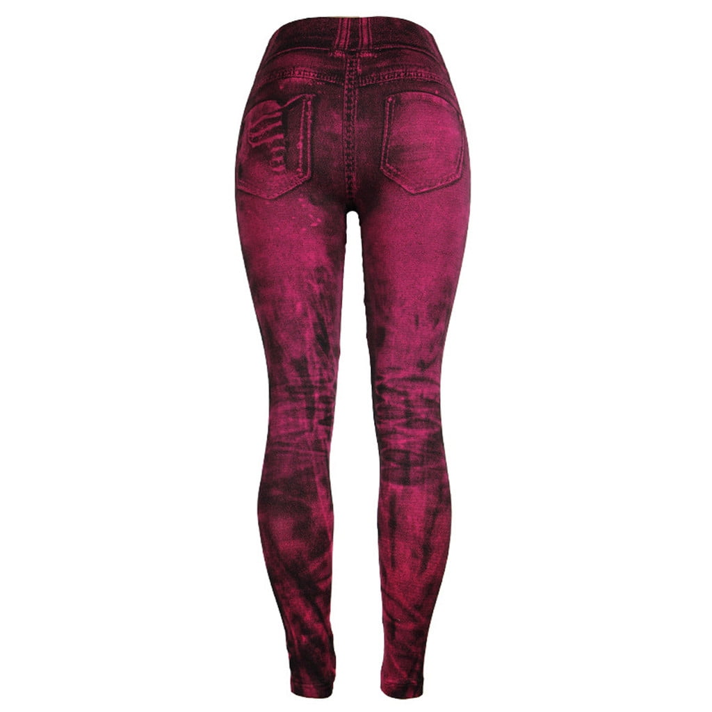2025 Sale Womens Jeans Nine-minute Coloured Super Women's Slim Pants ...