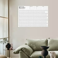 Omeite Wall Calendar 2025 From Jan 2025 To Dec 2025 11x8.65 Inch Paper ...