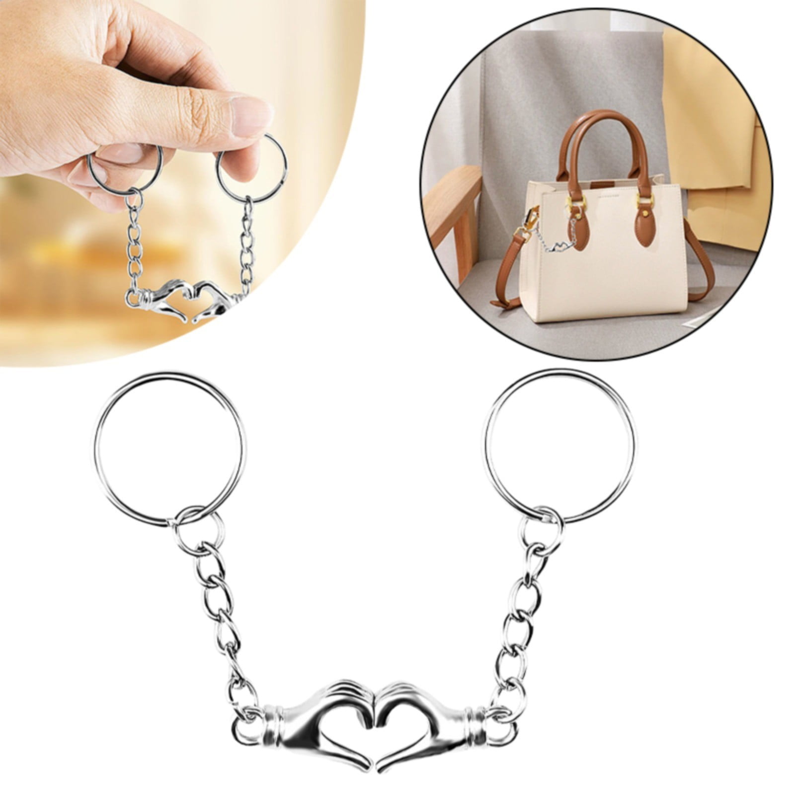 Clearance Sale!iOPQO Valentines Day,Gifts For Women,Heart Keychain Set ...