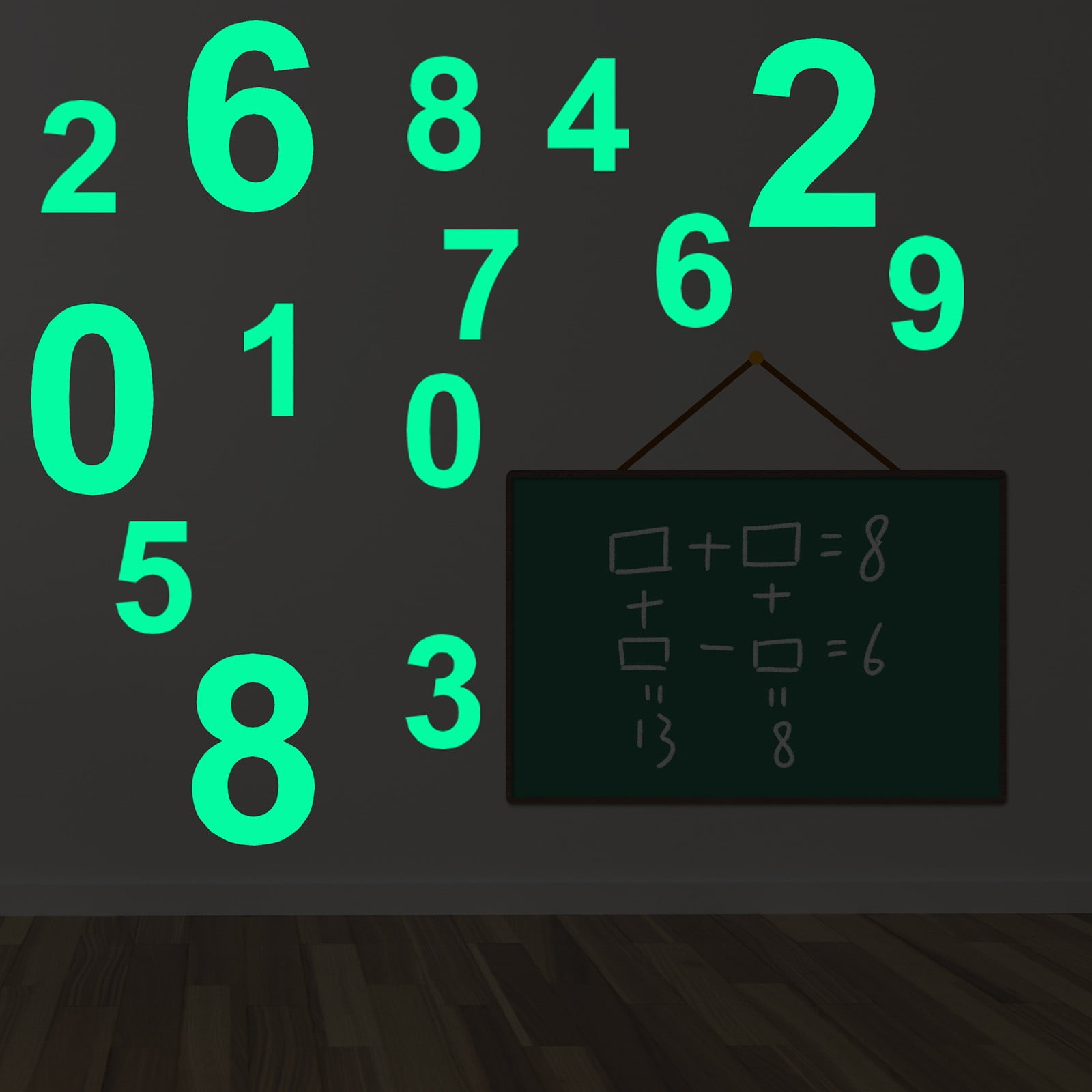 Clearance Sale!iOPQO Wall Stickers,Wall Decor,Digital Luminous Wall ...