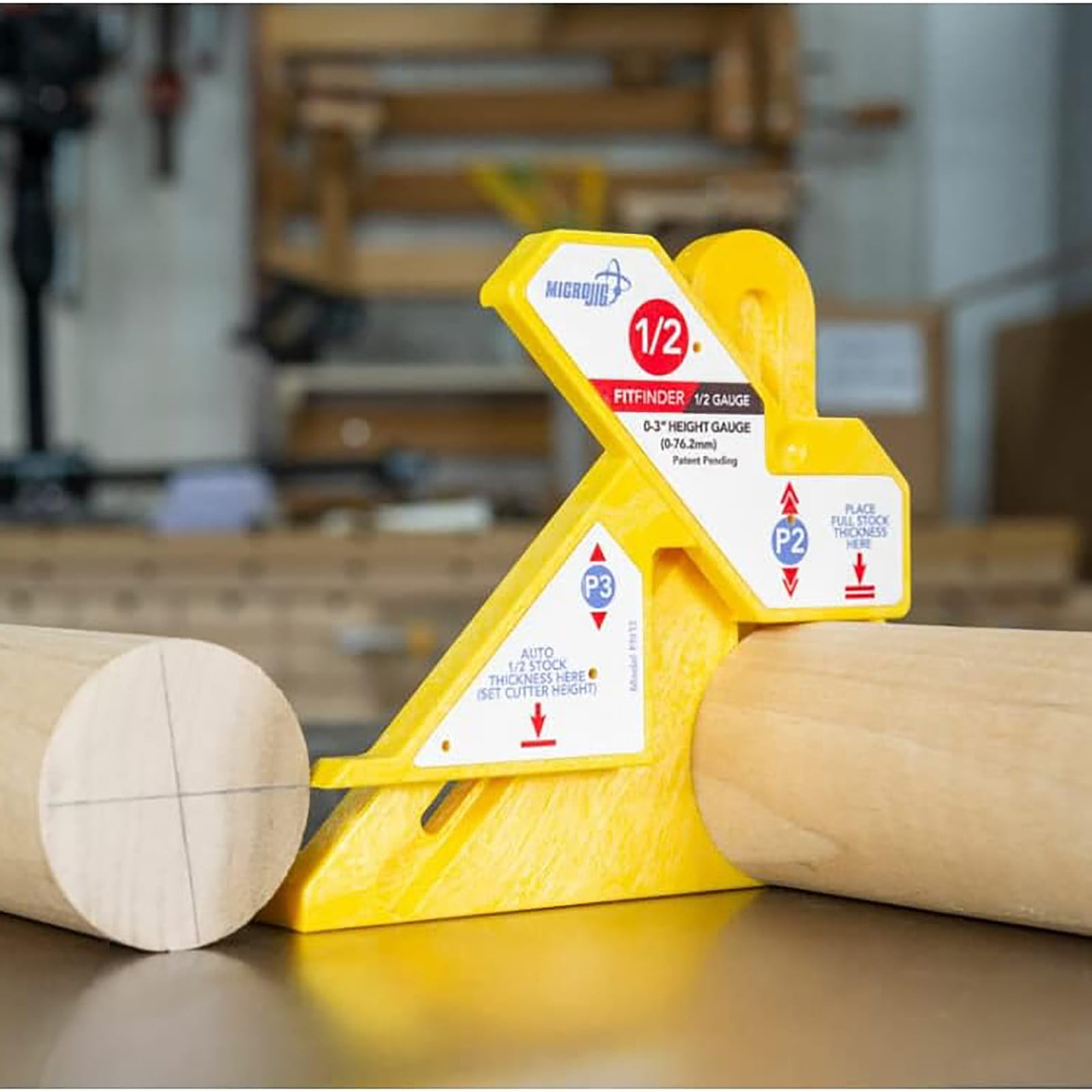 Clearance Sale FITFINDER 1/2 Gauge Smart Hook Pushblock For Router ...