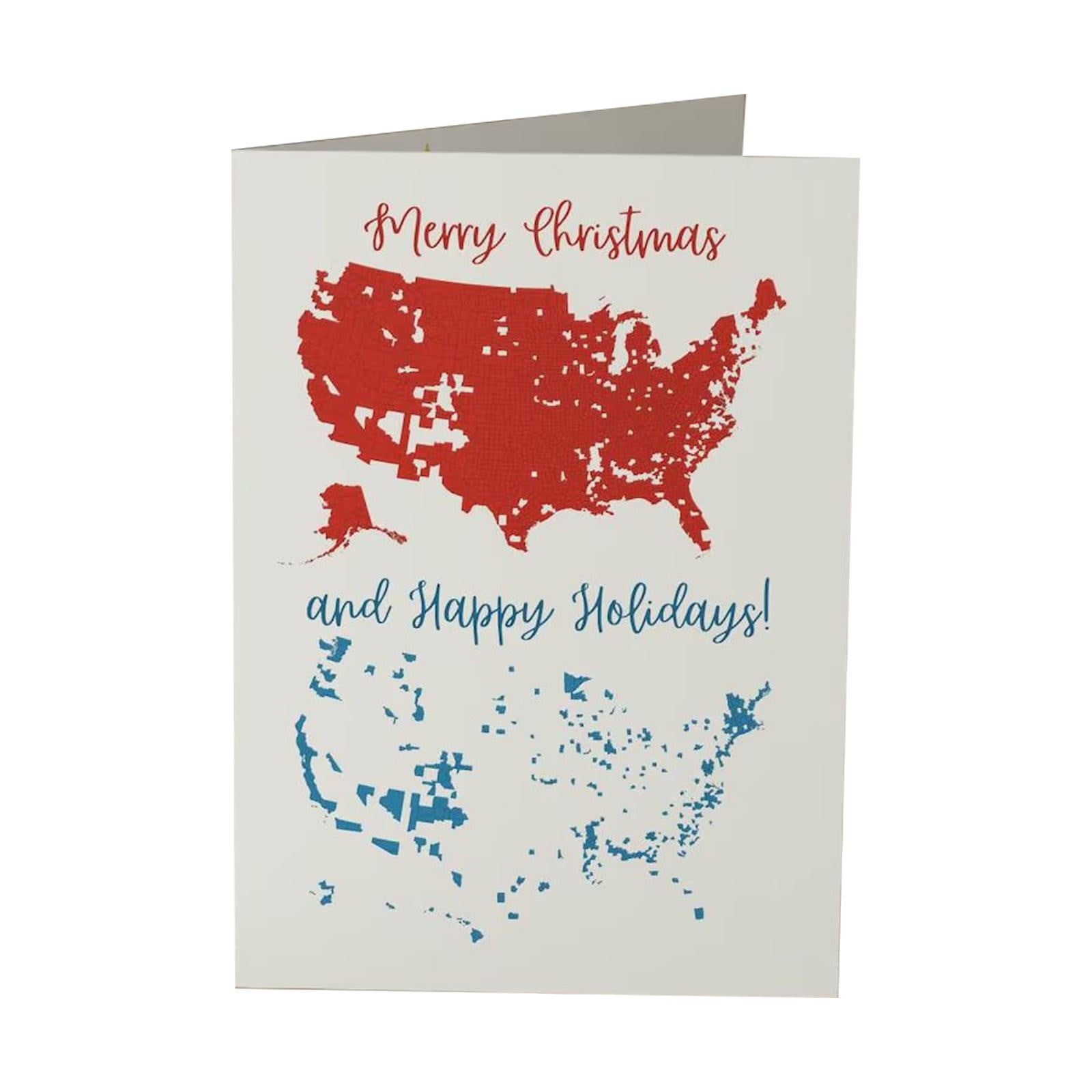 Clearance Sales 2024 Merry Christmas America Card 2024 Presidential ...