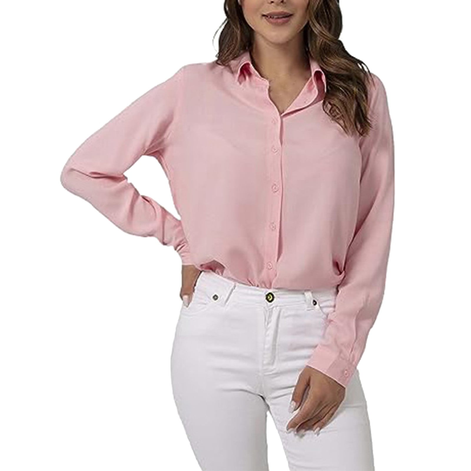 Clearance Sales Super Soft Wrinkle Free Button Down Shirts for Women ...