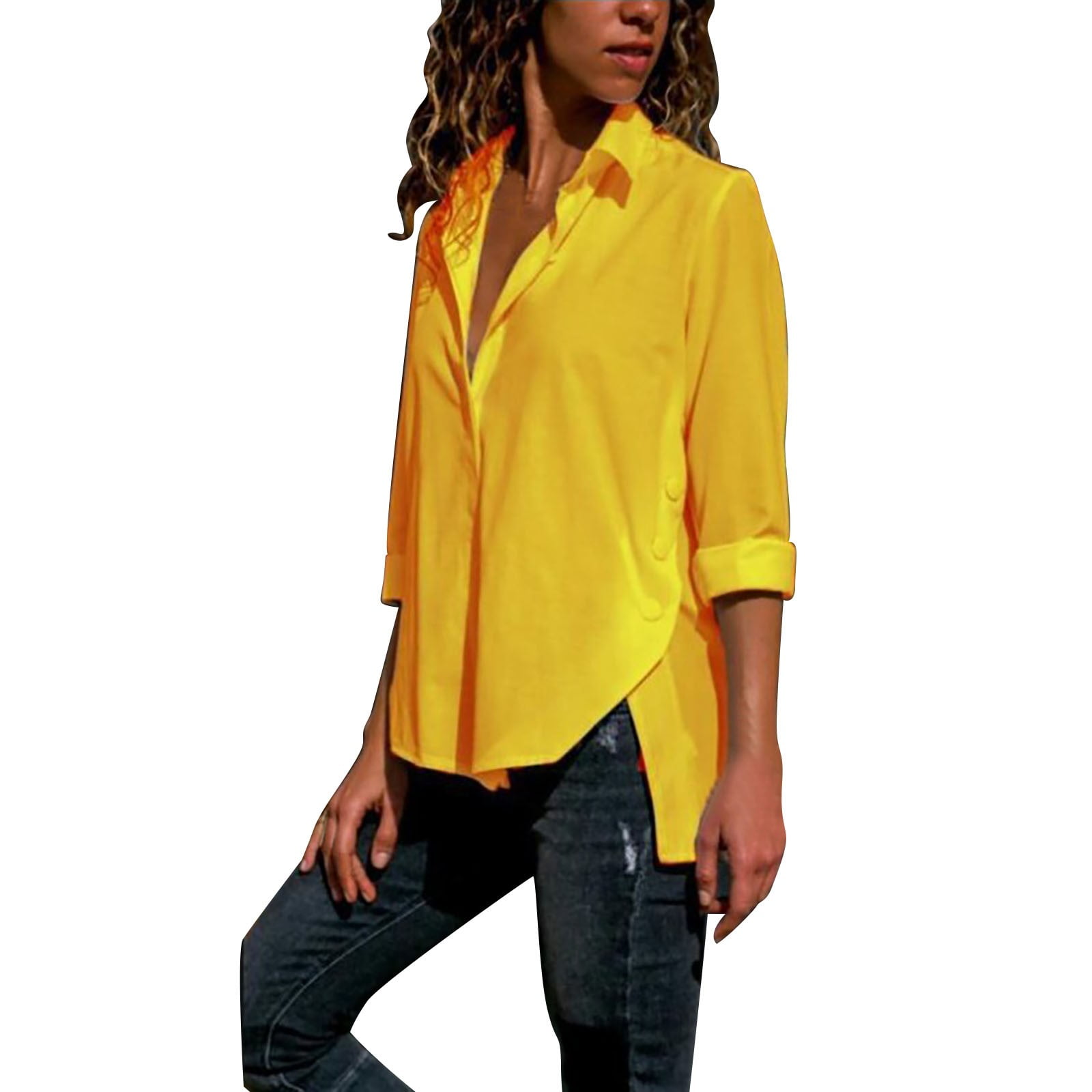 Clearance Sales Super Soft Wrinkle Free Button Down Shirts for Women ...