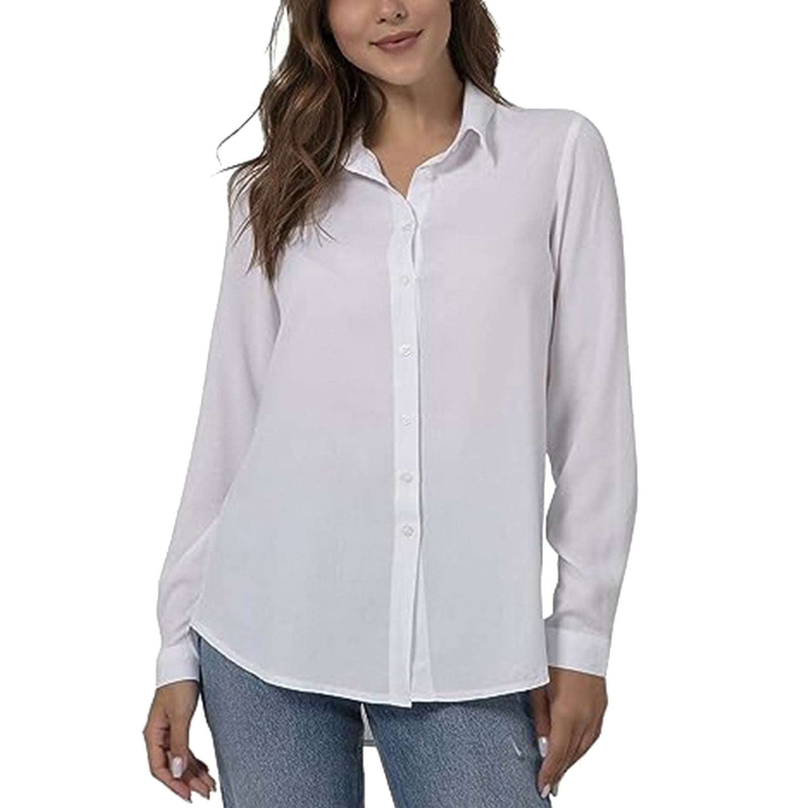 Clearance Sales Super Soft Wrinkle Free Button Down Shirts for Women ...