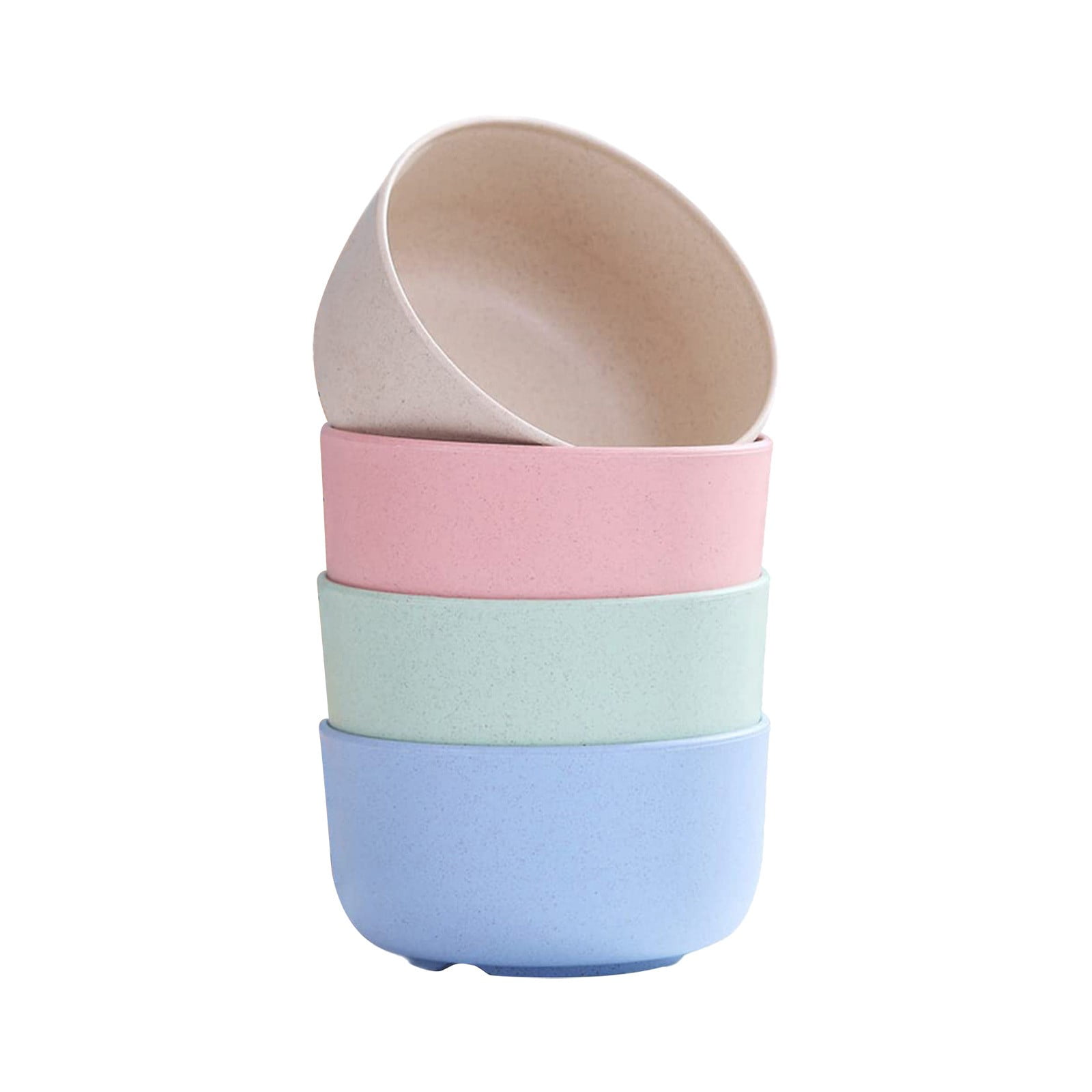 Clearance Sales Tableware,Uqiangy Snack Bowl Set Of 4 Rice Bowls Wheat ...