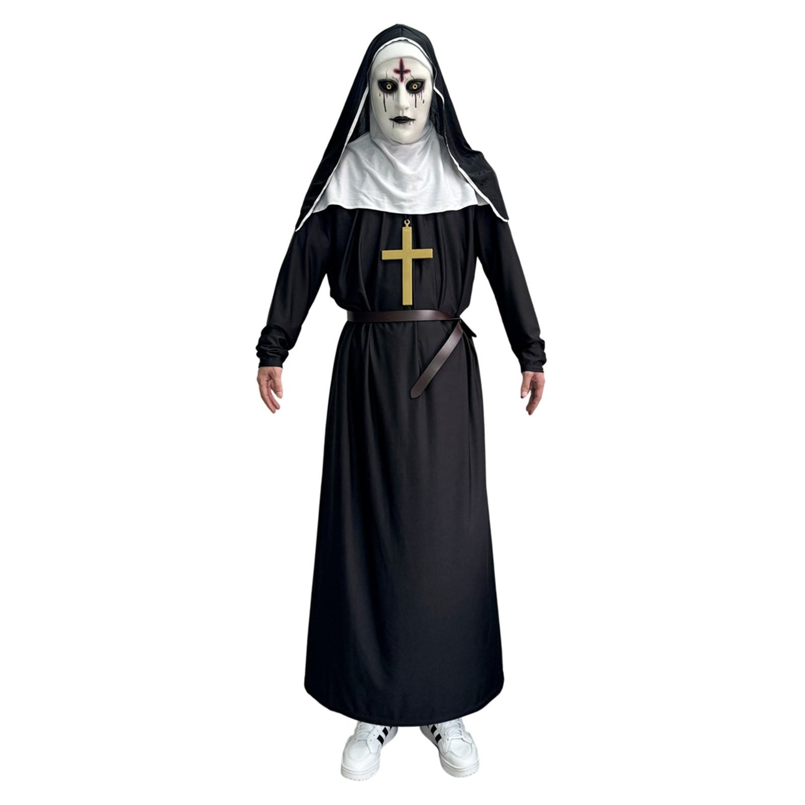 Clearance Sales ! The 2 Costume Adult Scary Outfit Priest Halloween ...