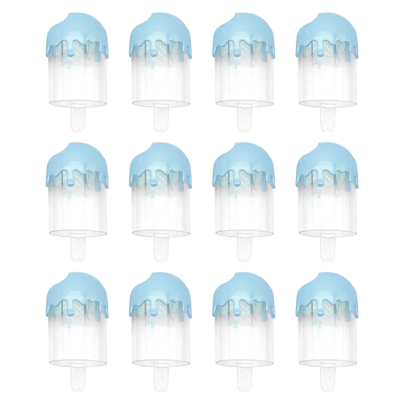 Clearance Sales Today Deals Prime 12Pcs Ice Shape Candy Box Plastic ...