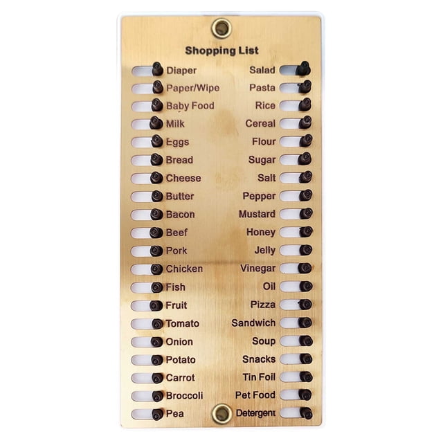 Clearance School Supplies! JWDX Reusable Shopping List Reminder Board ...