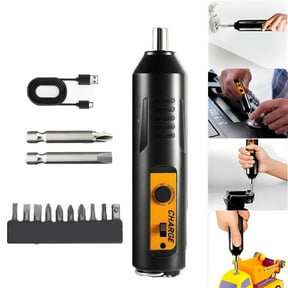 Eastvolt 4V Cordless Mini Screwdriver, 1500mAh USB Rechargeable Battery ...