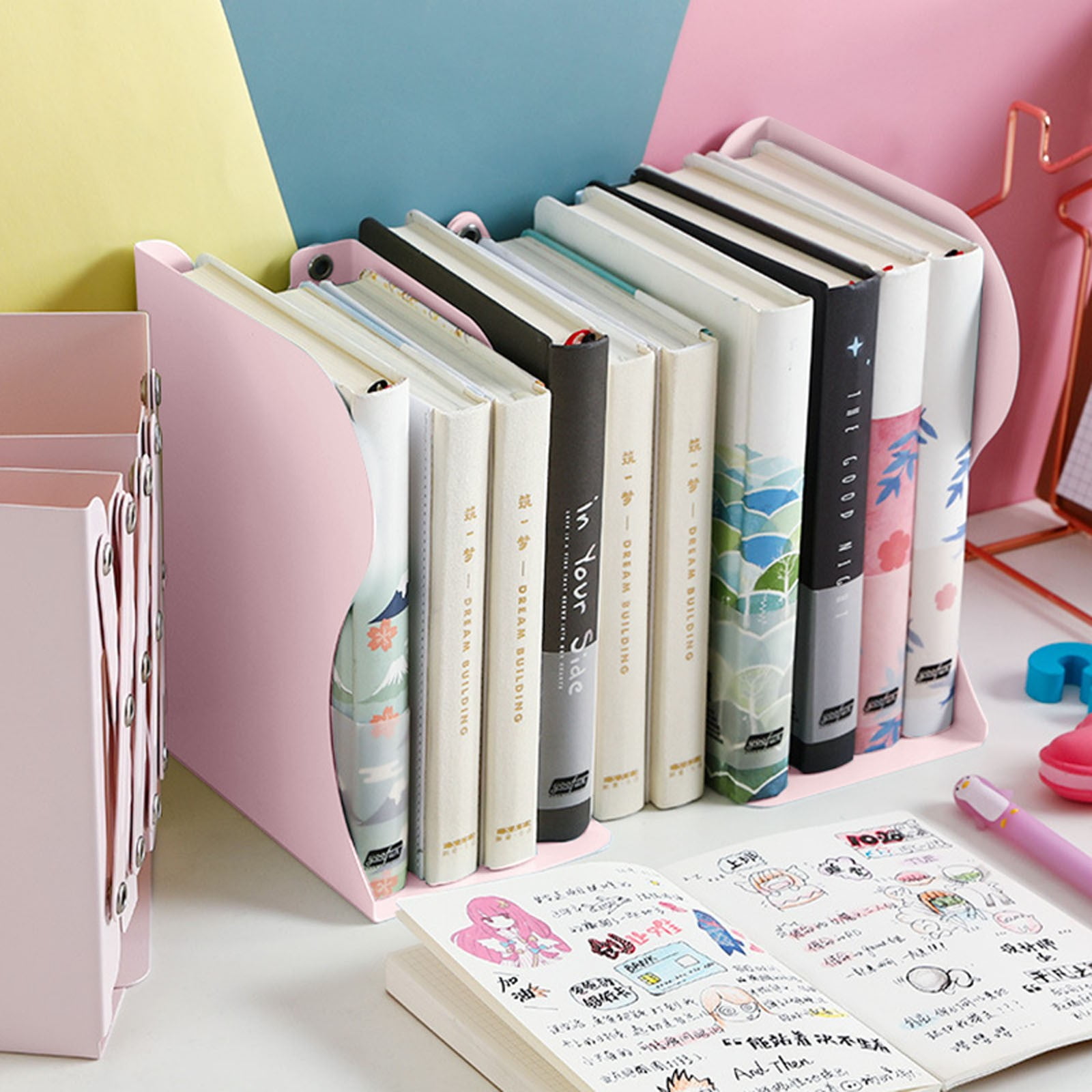 Clearance! SecretHub Expandable Metal Bookends For Heavy Books ...