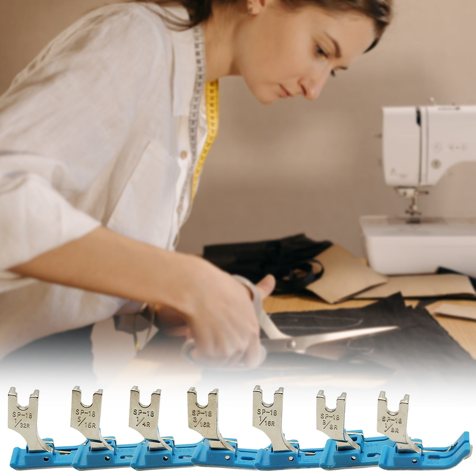 Clearance! Sewing Machine Feet with Metal Feet Replace Left and Right ...