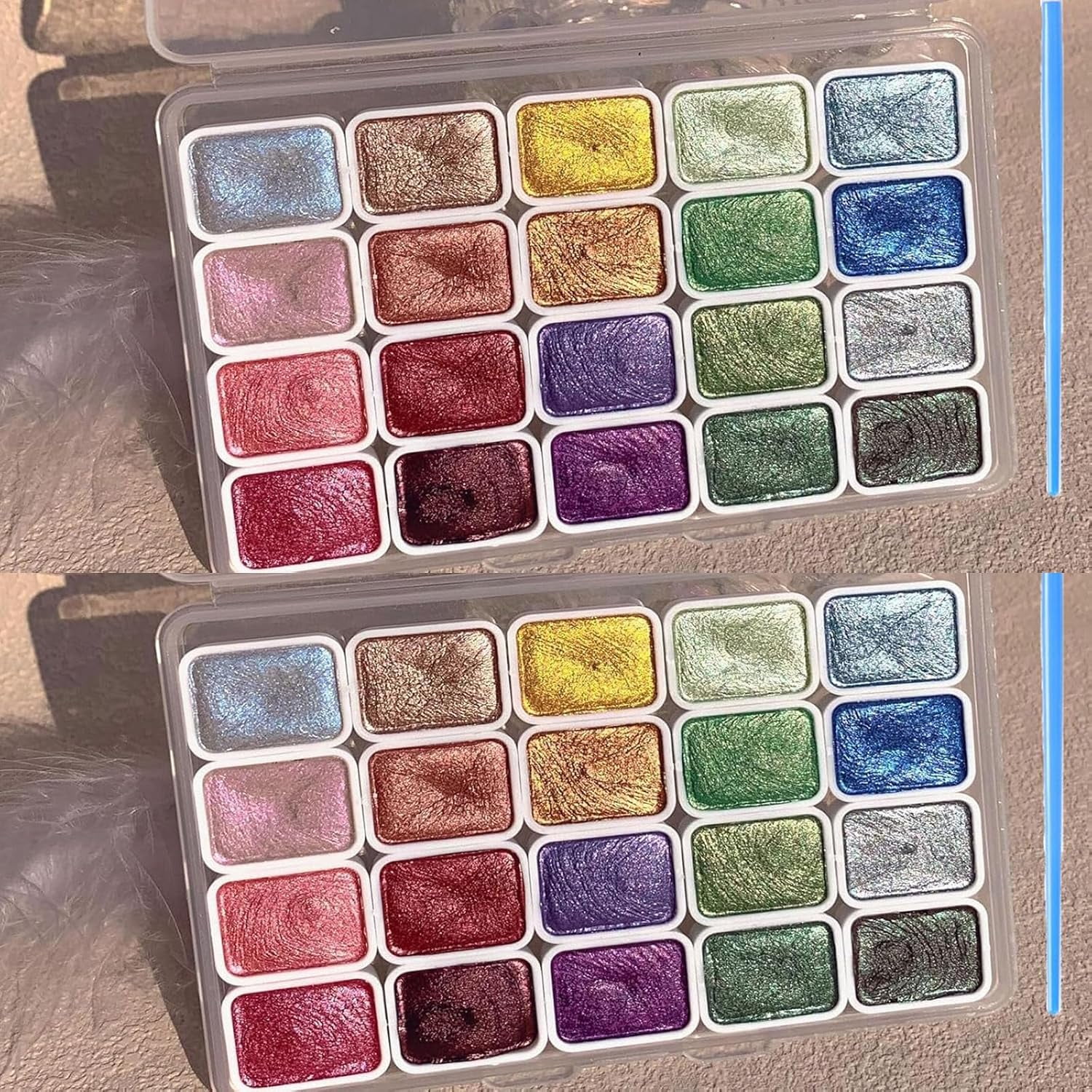 Clearance! Shifting Watercolor Painting Set 2pcs, Forestry Color ...