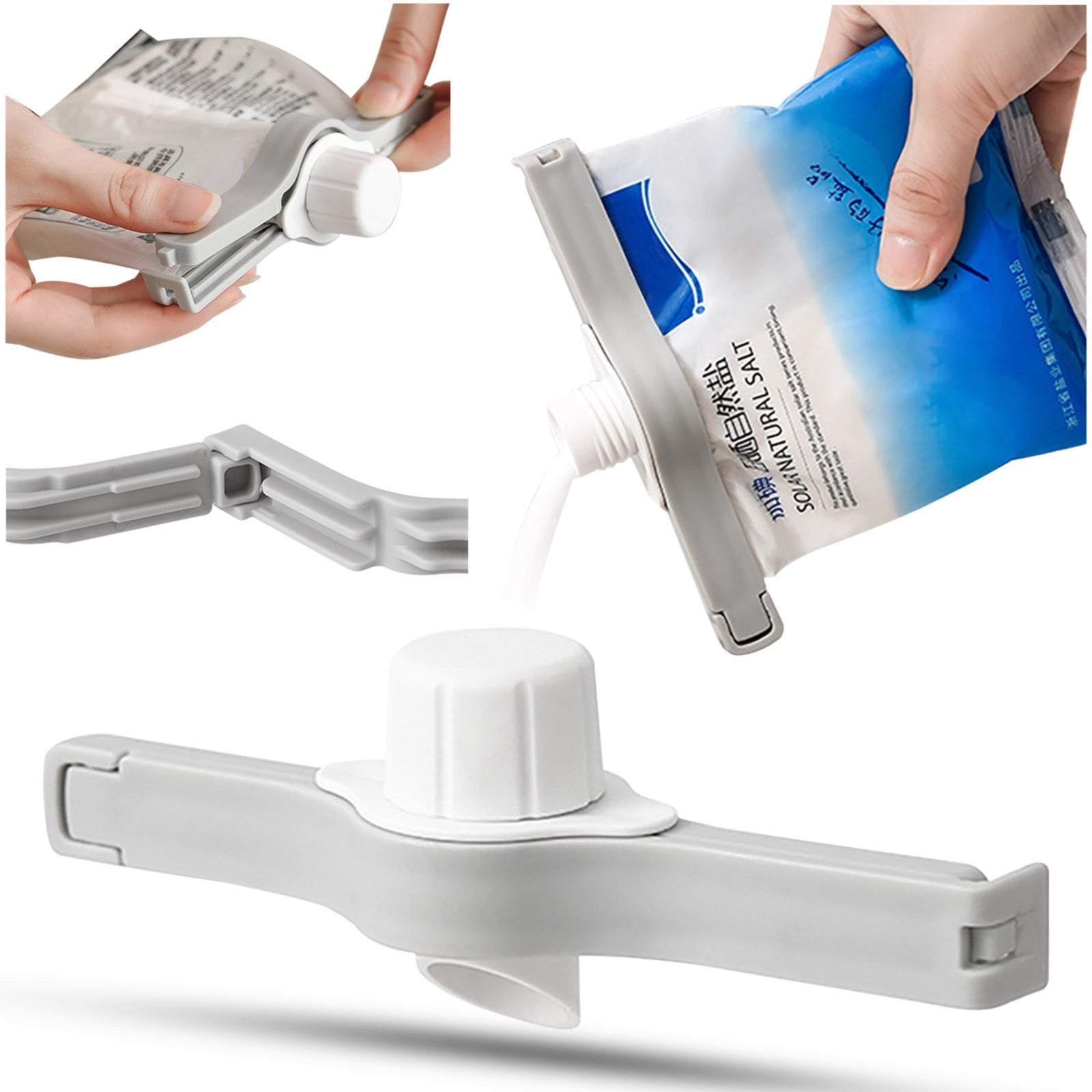 Clearance! Shiogb, 5Pc Food Preservation Sealing Clip, 2024 New Sealing ...