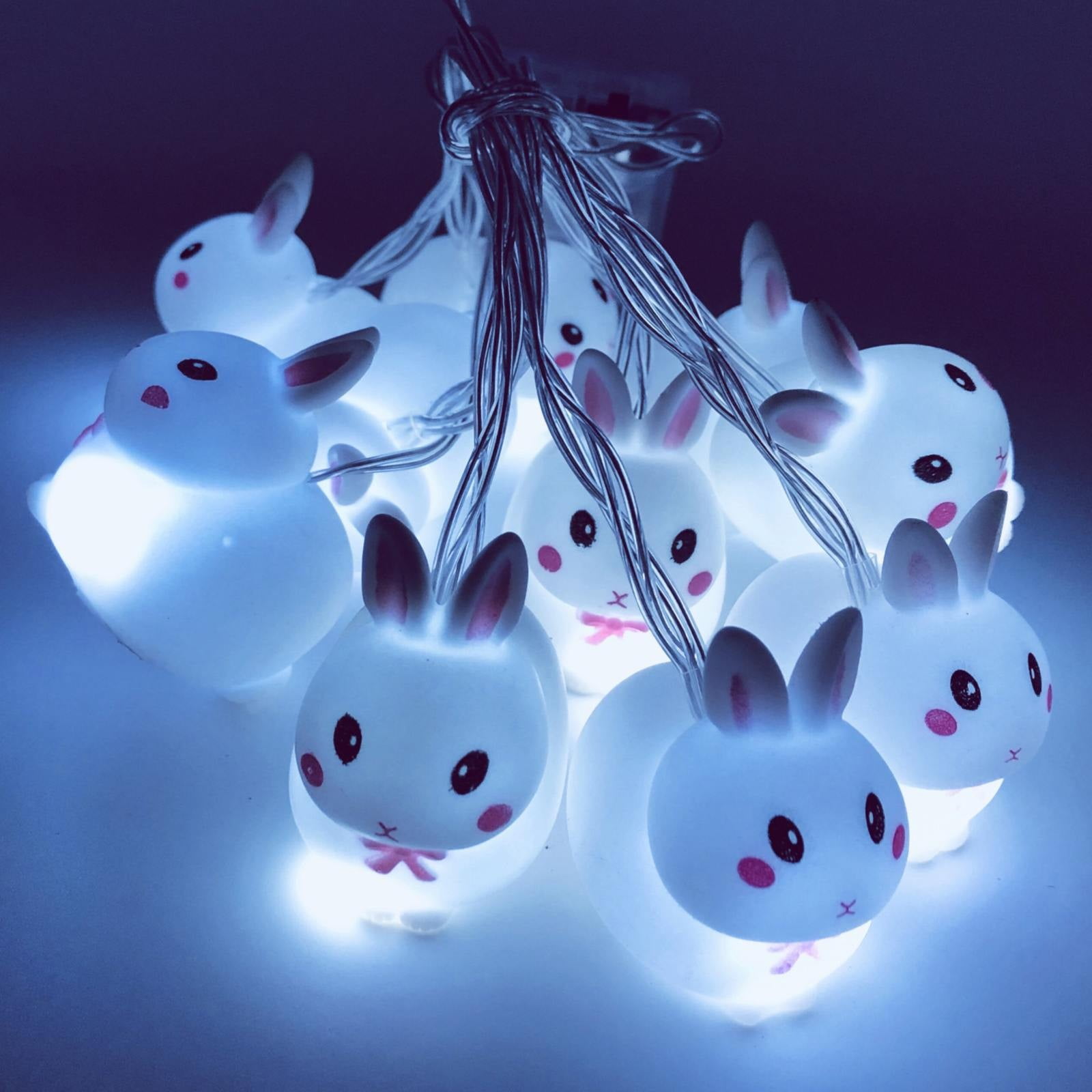 Clearance! Shishian Patio String Lights Easter Bunny Led String Lights ...
