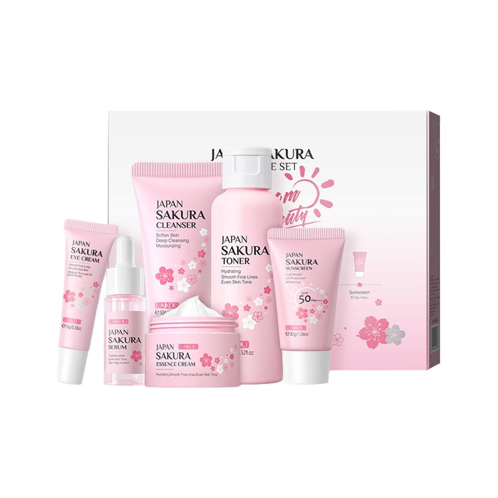 Clearance! Skin Care Six-piece Gift Box Valentine's Day Gift Set UKGJ ...