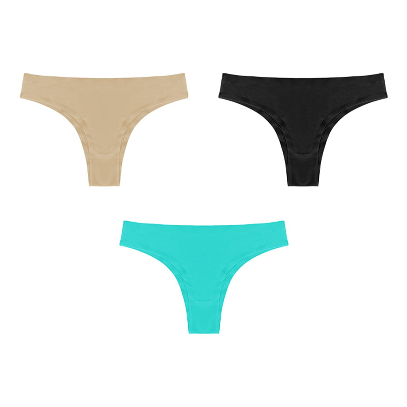 Clearance ! Skpblutn Seamless Underwear for Women Shapeless Briefs Soft ...