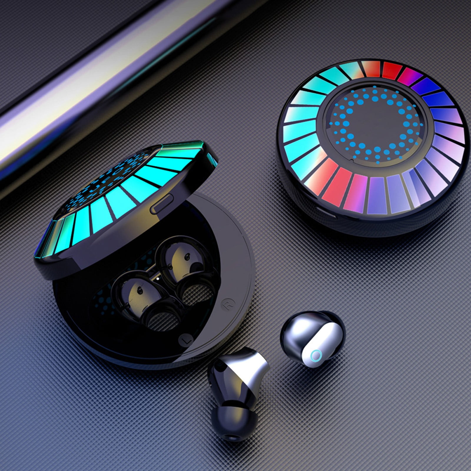 Clearance！Smart Appliances Gaming Bluetooth Headset, Multicolor RGB ...