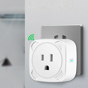 Merkury Innovations Indoor/Outdoor Wi-Fi Smart Plug, Requires 2.4 GHz ...