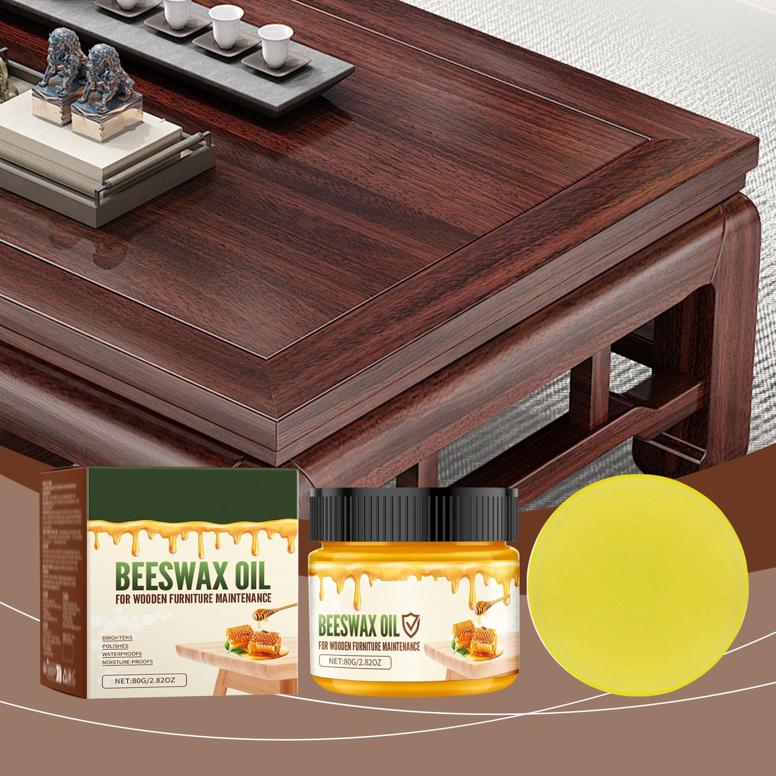 Clearance Sofa protective cover under $6,80ML Wood Seasoning Beewax Natural Beewax Traditional ...