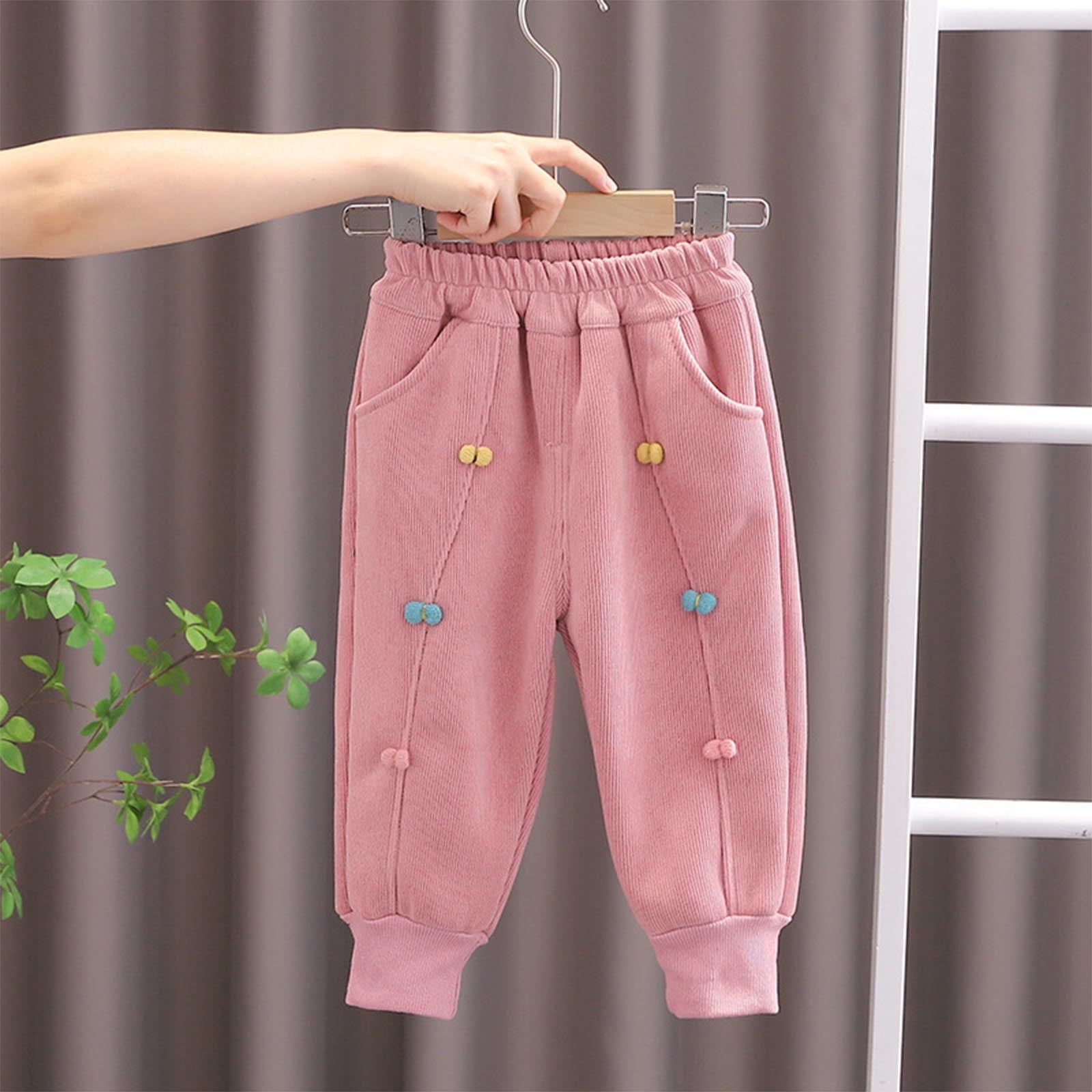 Clearance Soft Cotton Winter Pants for Girls - Comfortable Casual ...