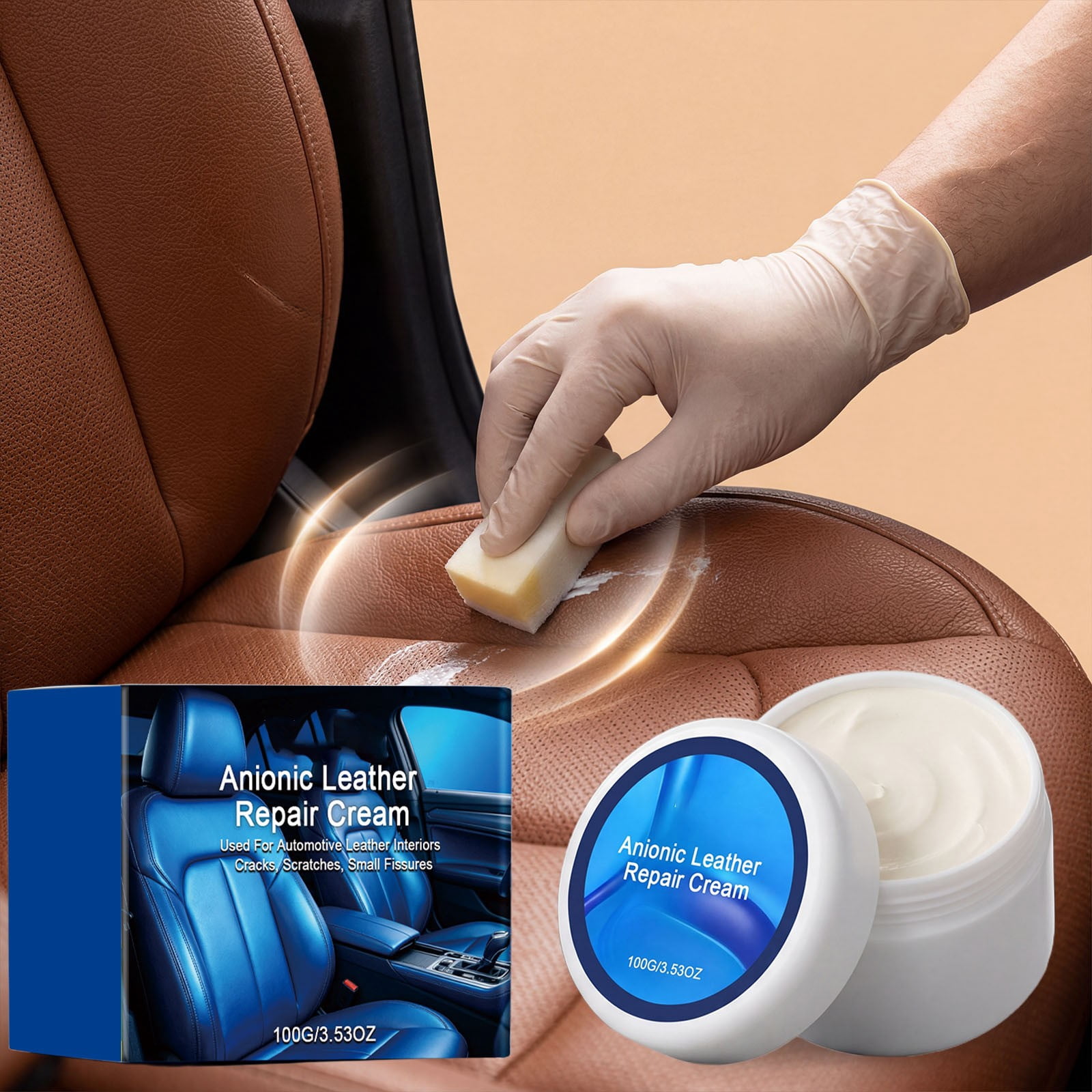 Clearance! Soovim Leather Repair Cream, Recoloring Agent for Sofa Shoes ...