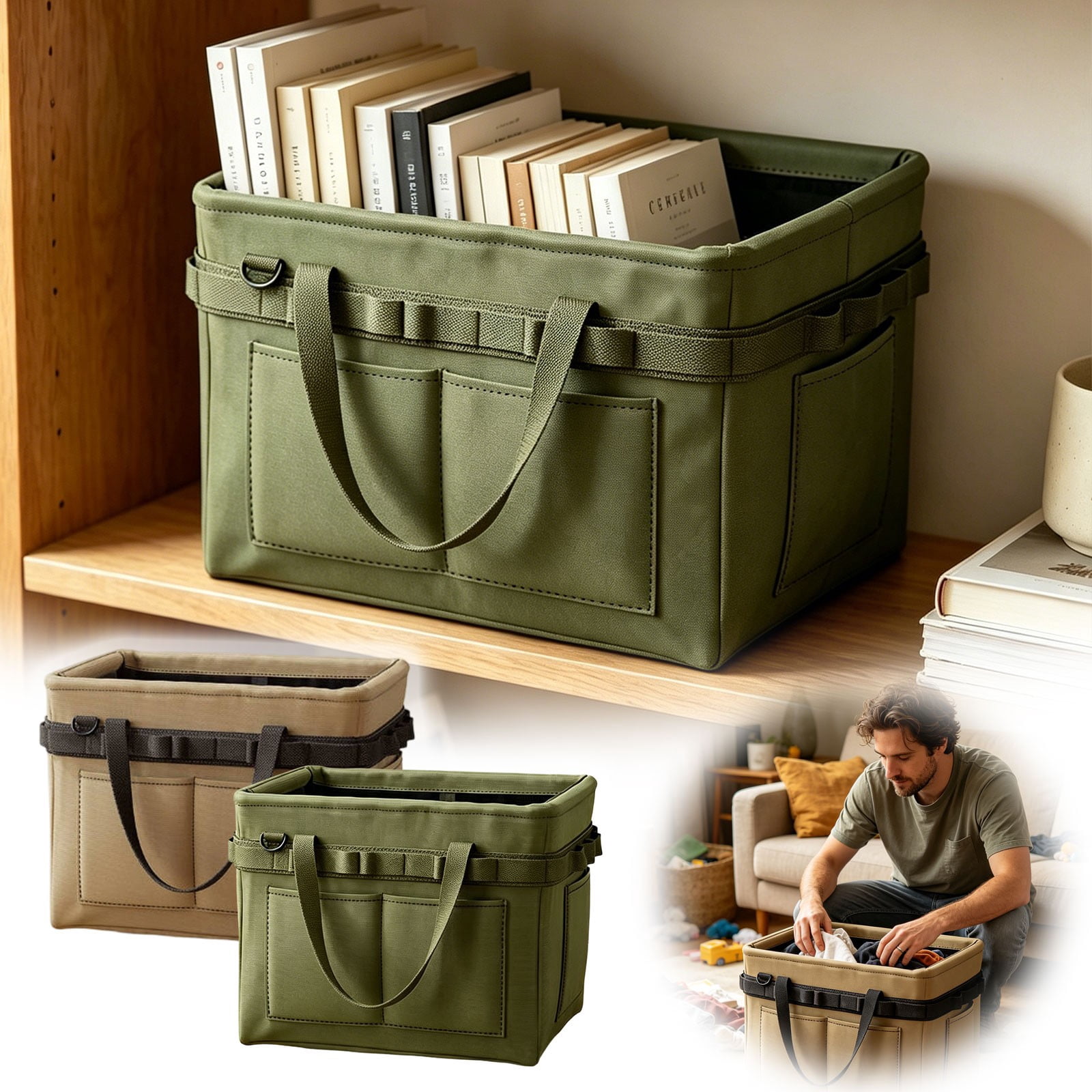 Clearance! Soovim Woven Storage Basket for Shelves, Decorative Home ...