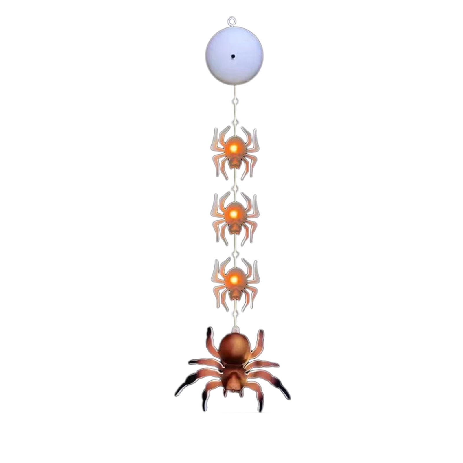 Hvmvliv Spider Light String Halloween Outdoor String Light with 4 ...