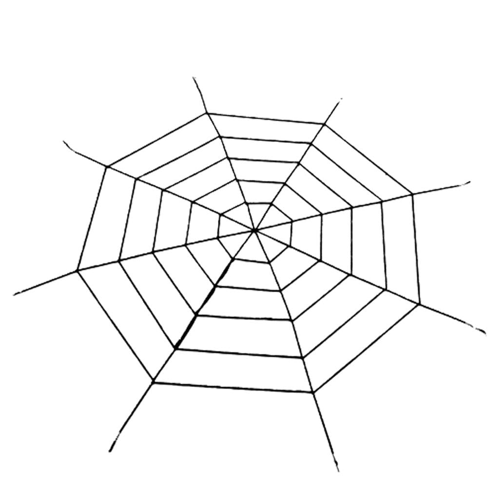 Clearance! Spider Webs Halloween Decorations,Rope Spider Web for Spider ...