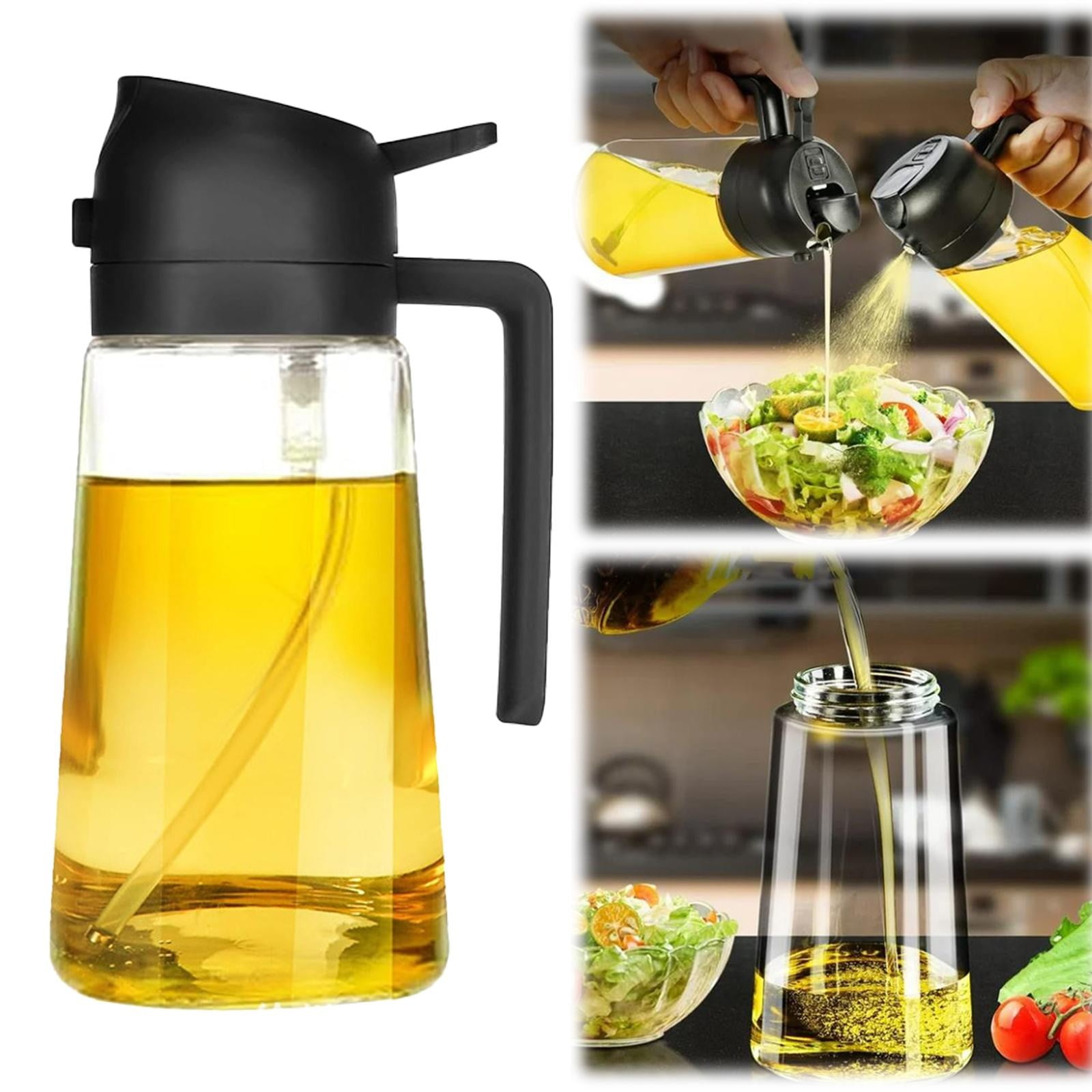 Clearance! Spray ,2 In 1 Olive Oil Dispenser Bottle And Spray Pump ...