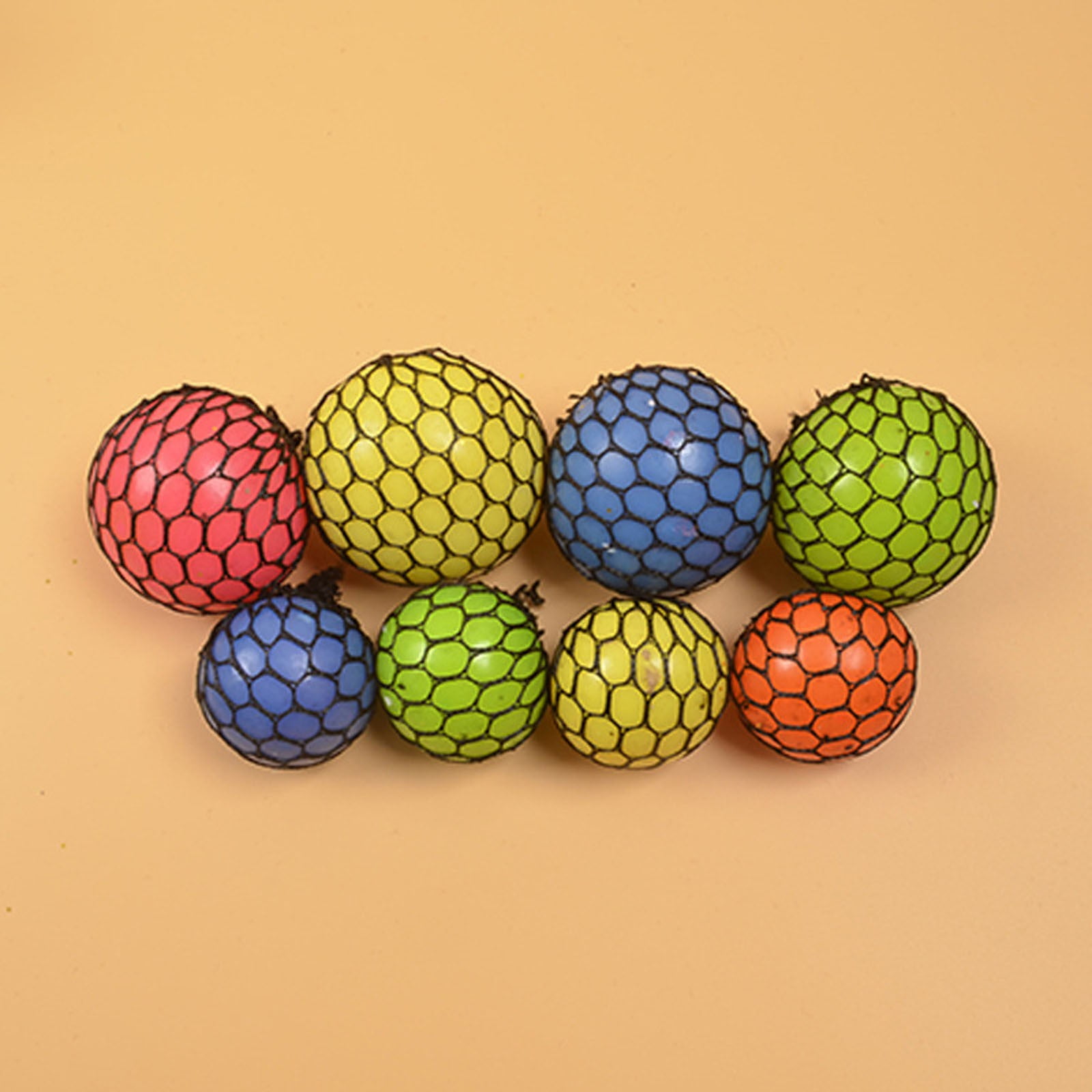 Clearance!Squishy Mesh Stress Balls - Non-Toxic Rubber Sensory Balls ...