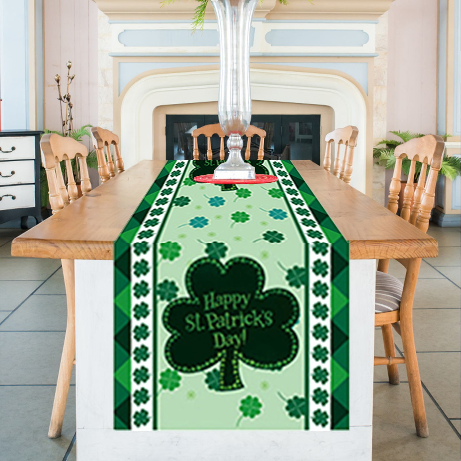 Clearance St.Patrick!Saint Day Tablecloth Atmosphere Tea Table ...