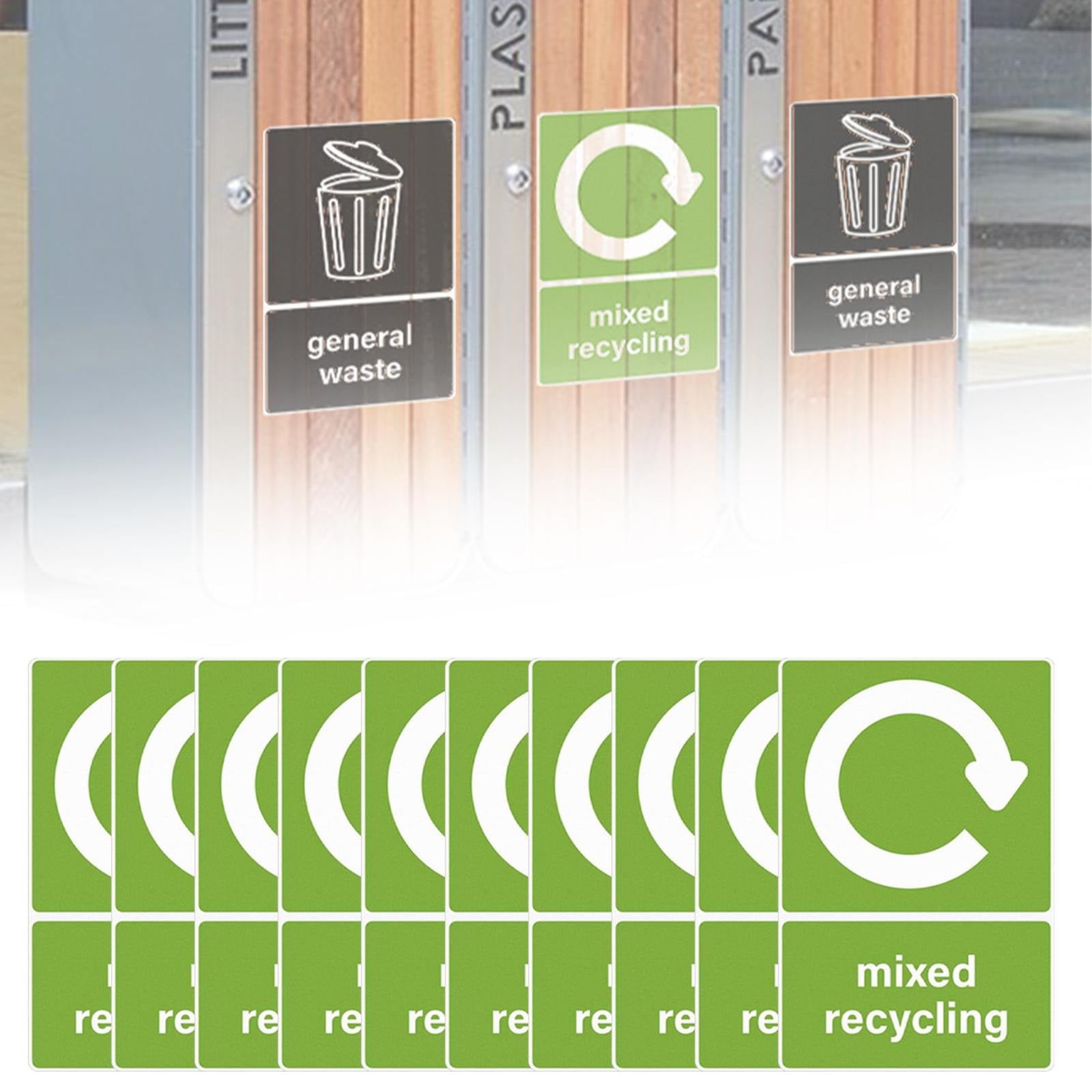 Clearance Stickers under $5 10 Piece Recycle Adhesive Labels Recycle ...