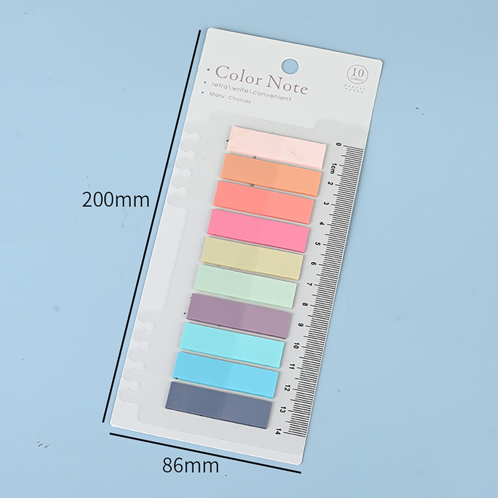 Clearance Sticky Note under $5,Index Marker Sticker Morandi Translucent ...
