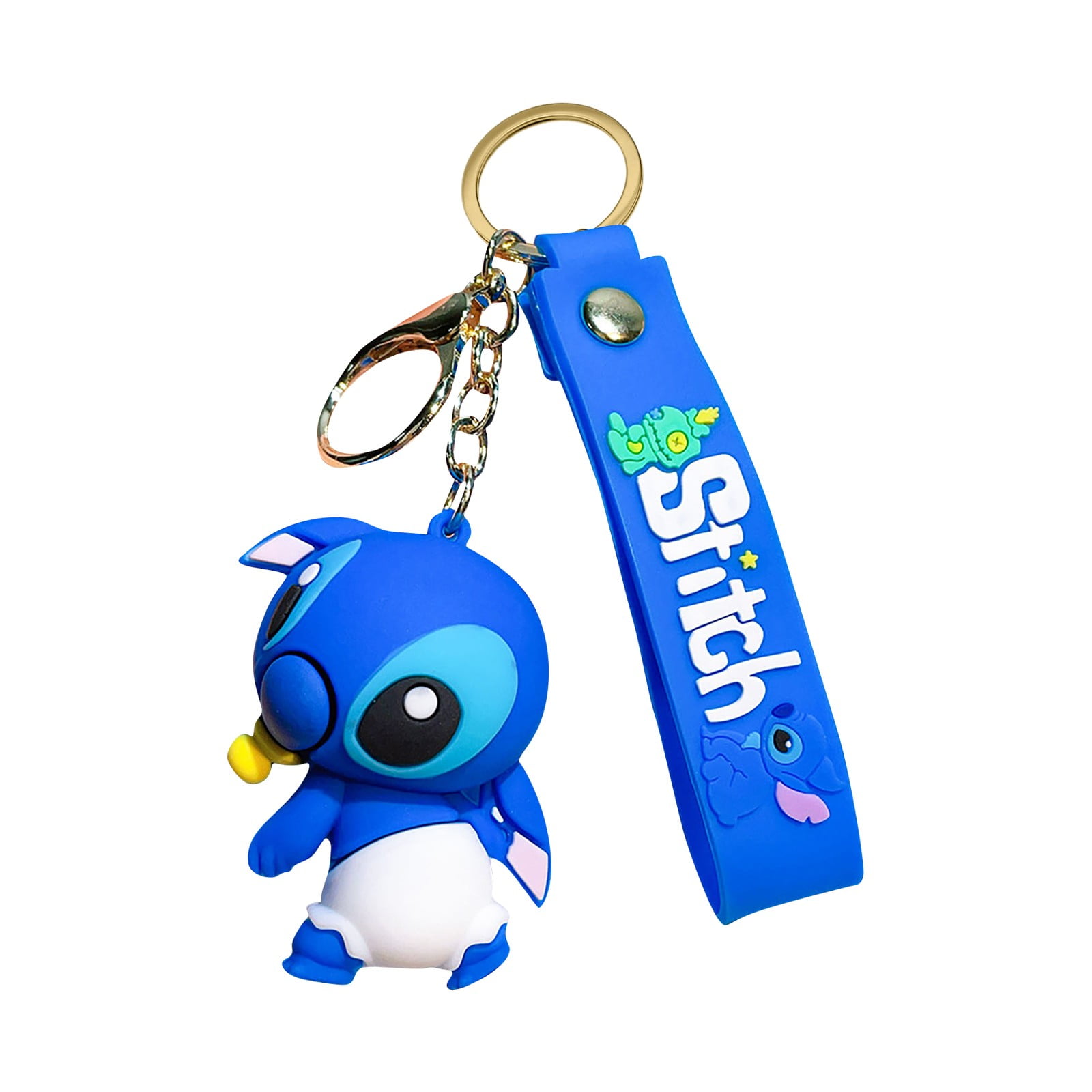 Clearance Stitch Stuff Stitch Soft Rubber Doll Creative Cute Pvc Key ...
