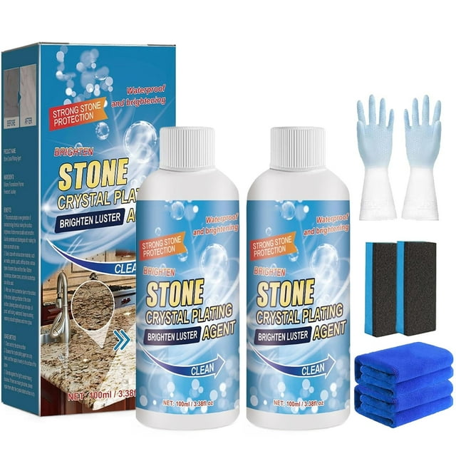 Clearance!!Stone Plating Agent Stone Stain Remover Cleaner Stonework ...