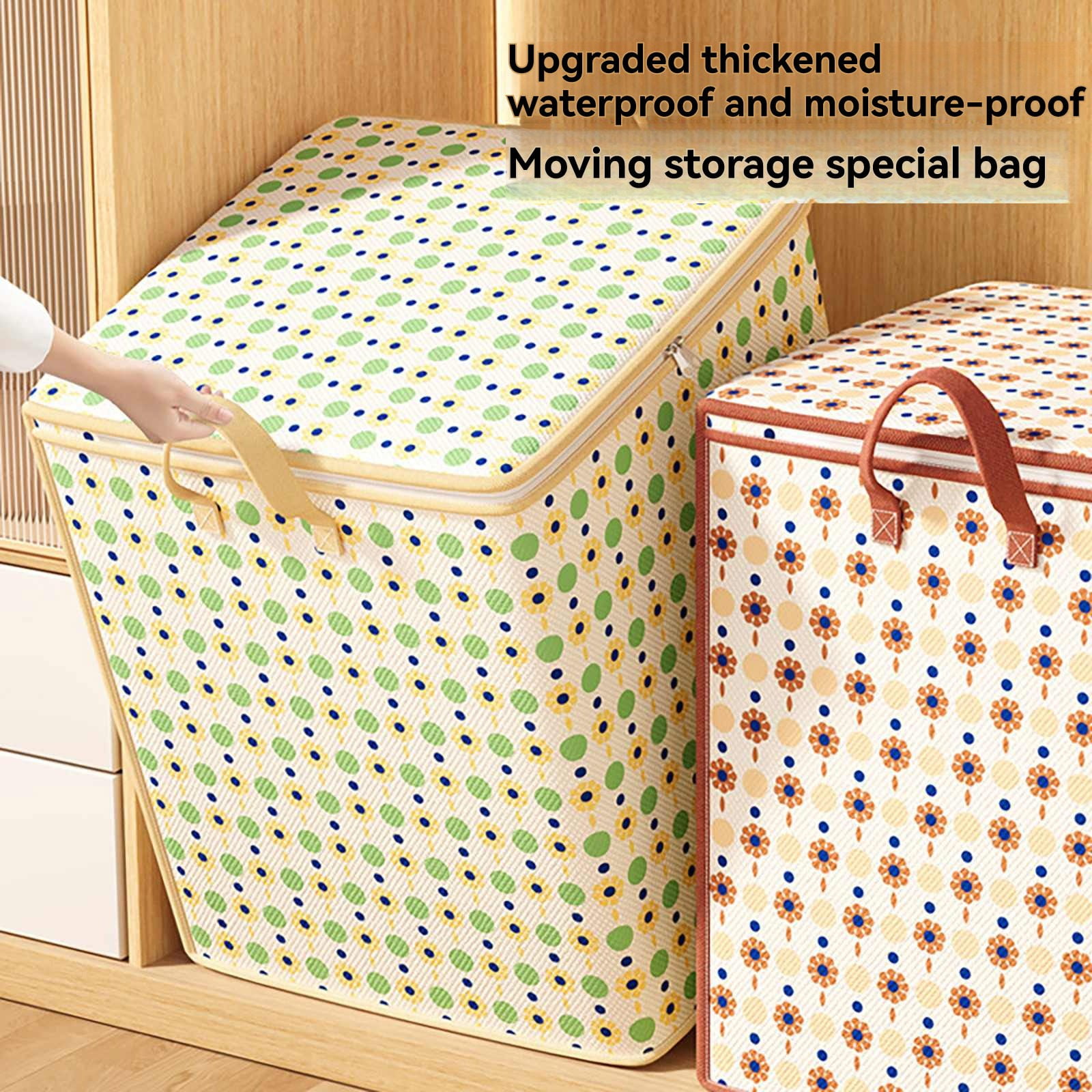 huayishang Thickened Storage Bag, Large Capacity Organizer for Clothes ...