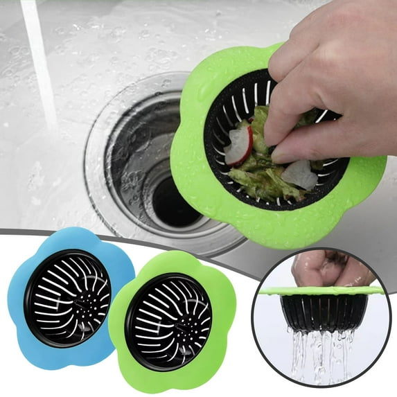 Clearance Strainers under $5,Strainer For Kitchen 2 Pack Drain Silicone ...