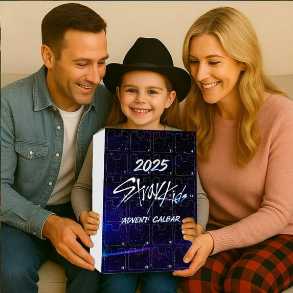Clearance!Stray Kids2025 Countdown Calendar 2025,2D 24pcs Fun Christmas ...