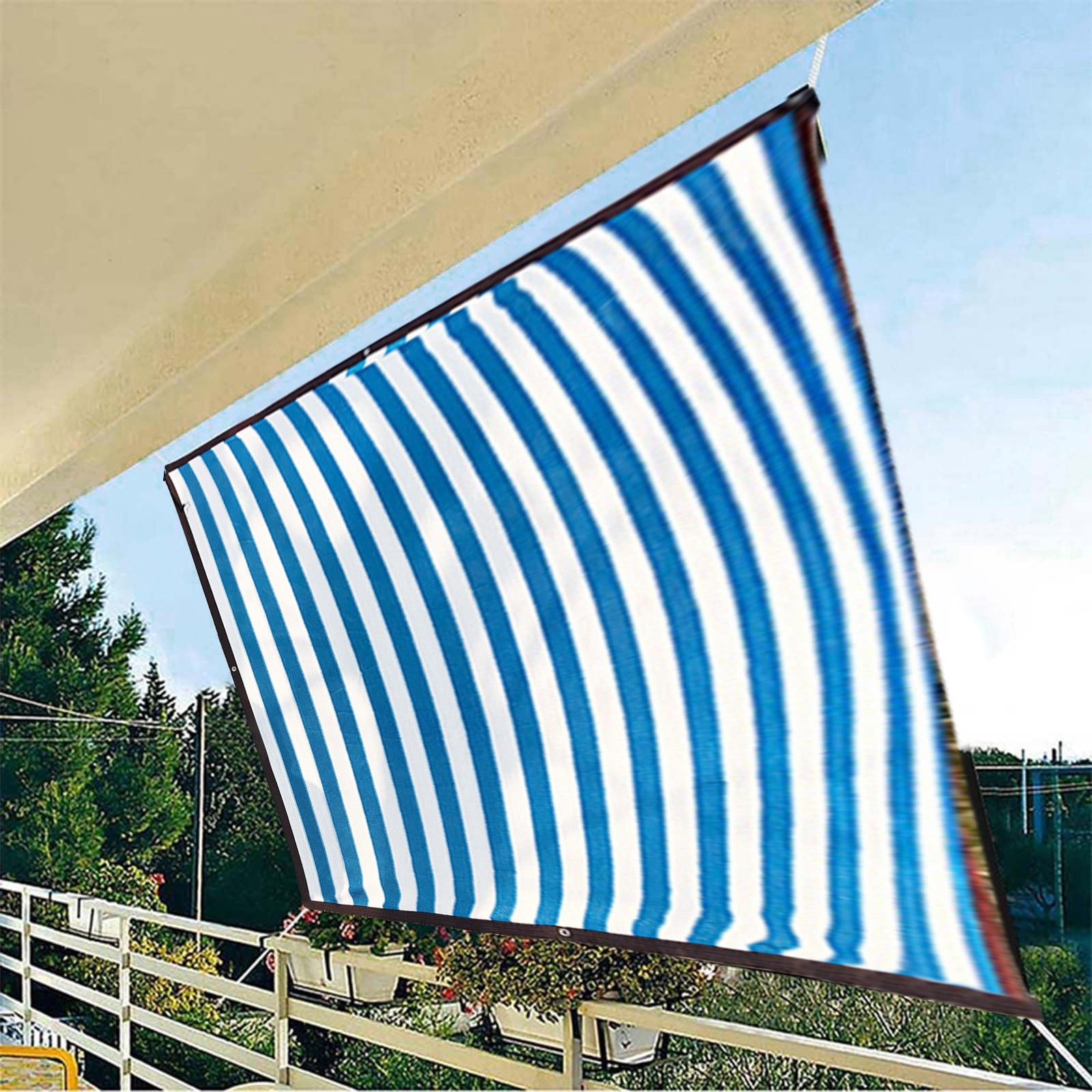 Clearance! Sun Shade Canopy Outdoor Sunshade Swimming Pool Sun Awning ...