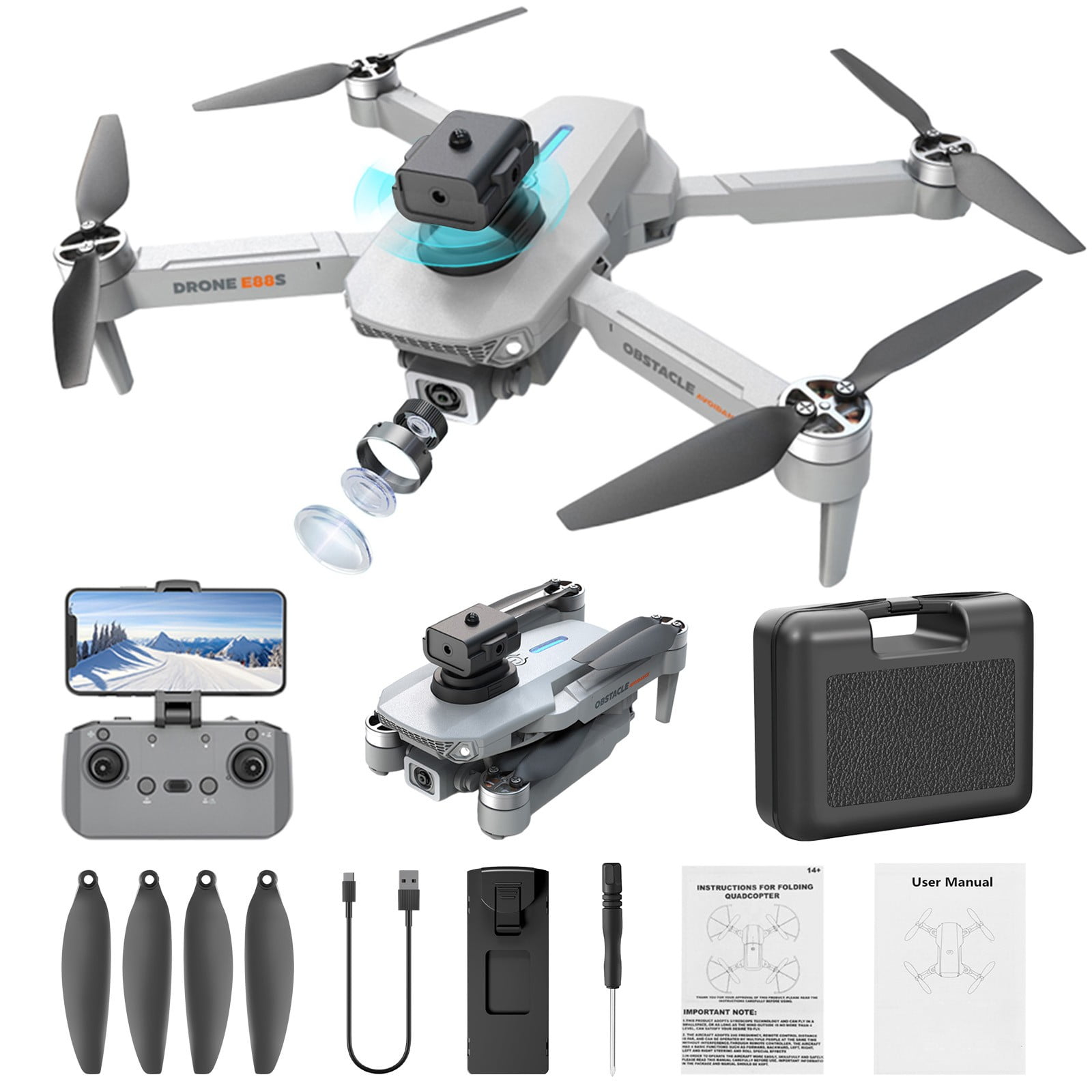 on Clearance Super Enduring Brushless Motor Drone with 84 Mins Super ...